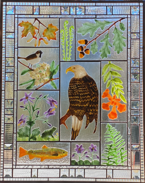 Large Botanical Panels — Sunflower Glass Studio