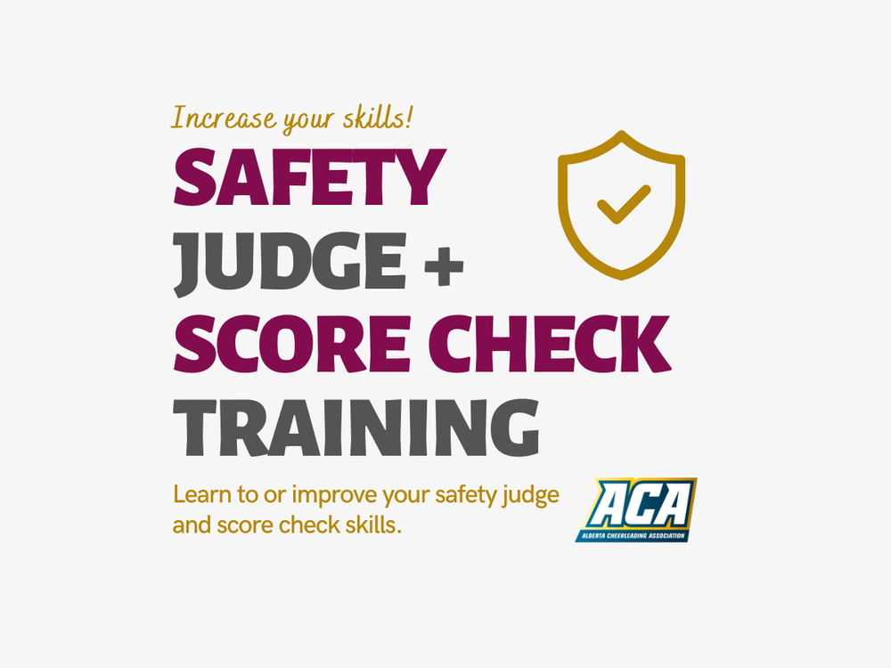 Judge Courses + Certification — Alberta Cheerleading Association