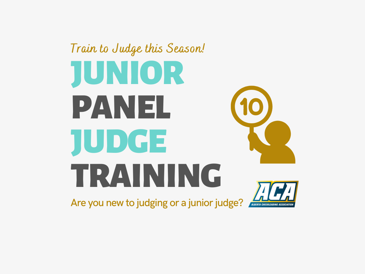 Judge Courses + Certification — Alberta Cheerleading Association
