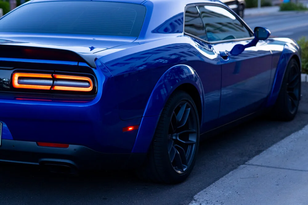 Car Photography at Downtown Phoenix – Andrew S.’s Dodge Challenger ...