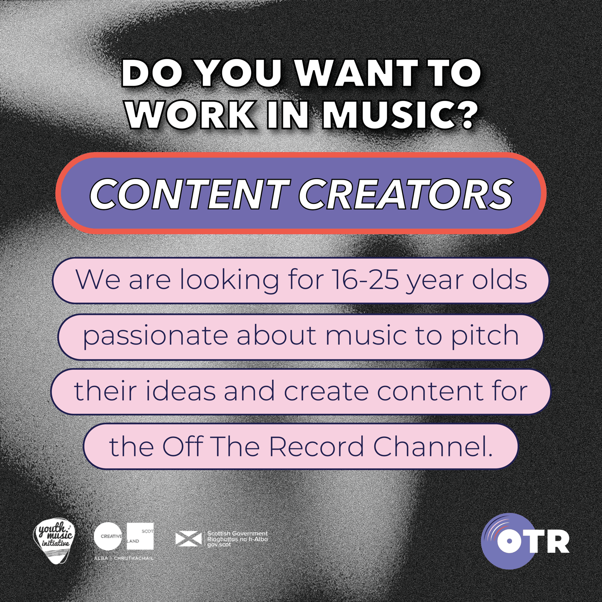 Work With Us — Off The Record
