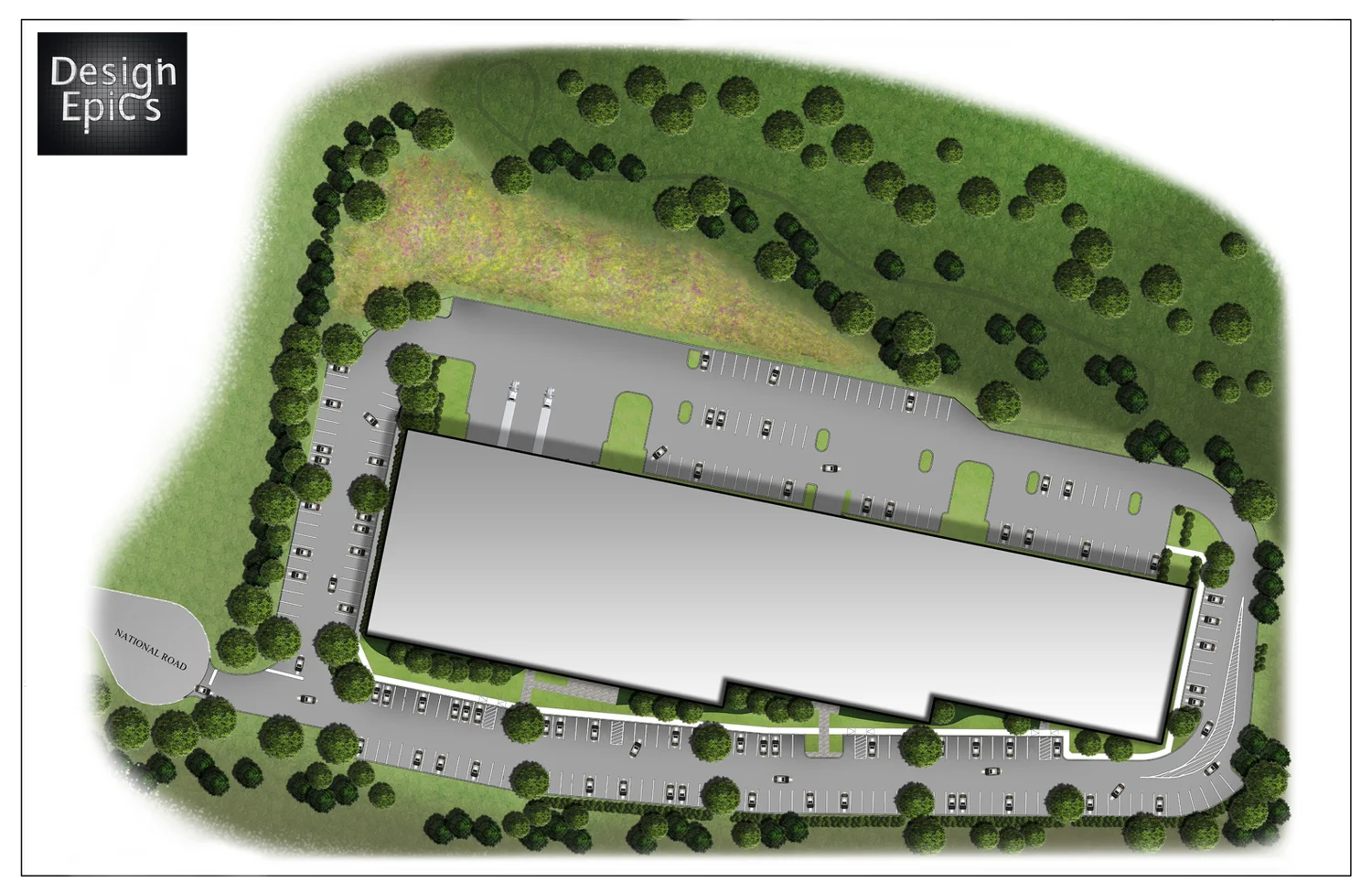 Site Plan Rendering — Design Epics Inc.
