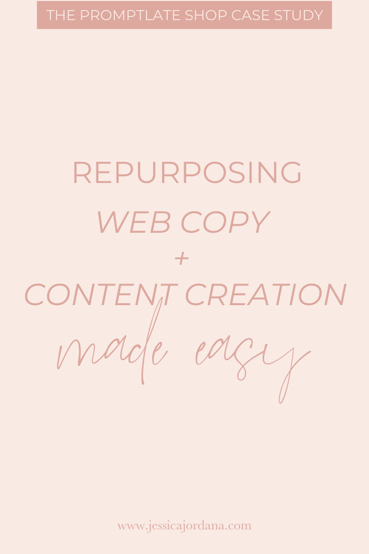 Case Study: Repurposing Web Copy + Content Creation Made Easy ...