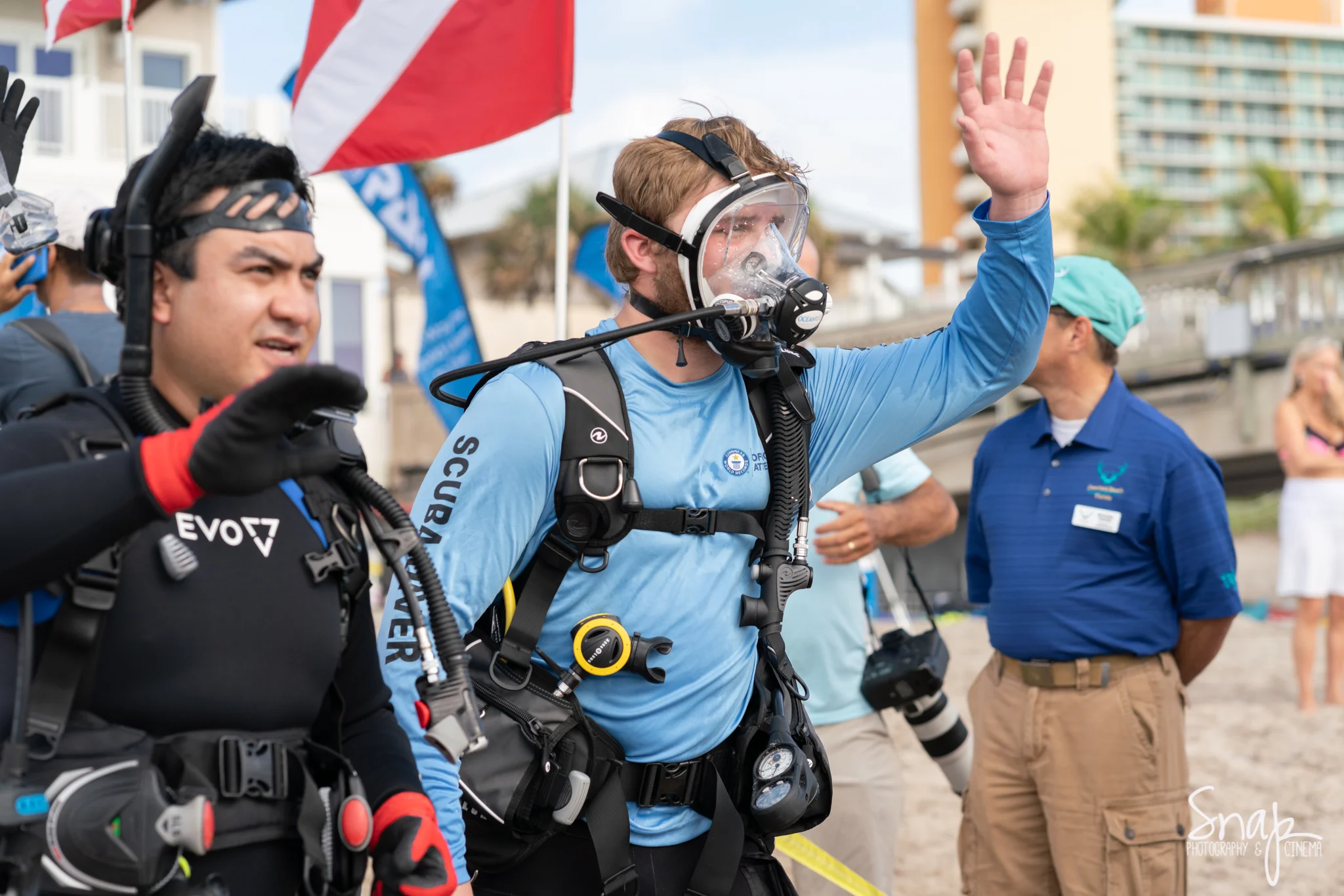 Guinness World Record for largest underwater clean up with Dixie Divers ...