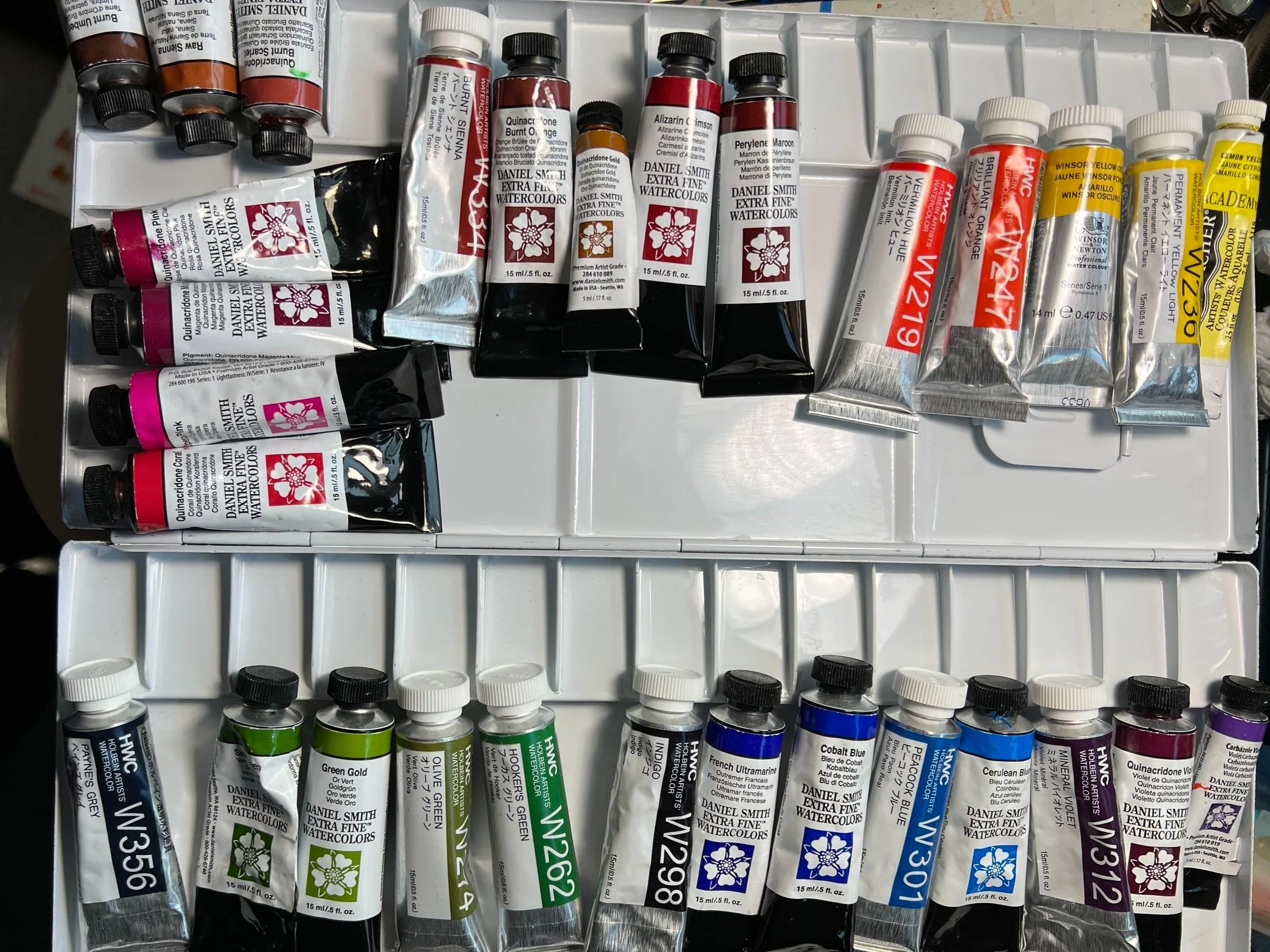 *Workshop Supplies — Pam Wenger Watercolors