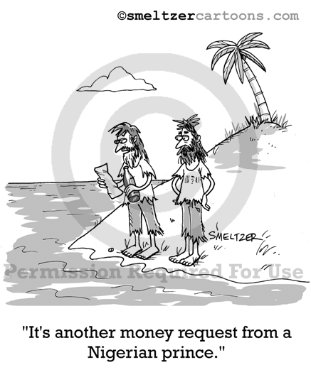 Nigerian Prince Comic