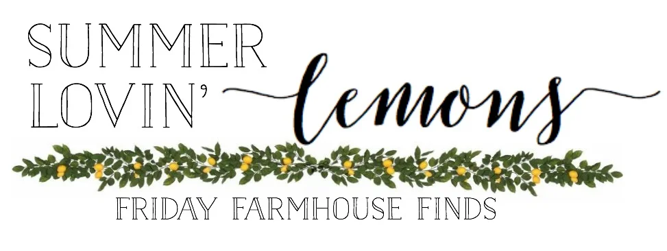 Plum Pretty Decor & Design Co.Friday Farmhouse Finds: Summer Lemon Lovin'