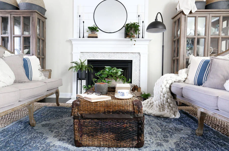 Plum Pretty Decor & Design Co.Spring Living Room Update with HomeGoods