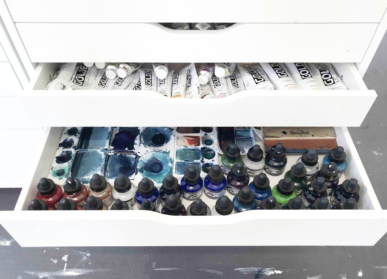 Creating a Custom Art Studio Table — Deeann Rieves