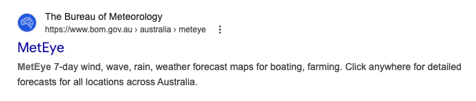 Weather Interpretation - Bureau of Meteorology (BOM) Website ...