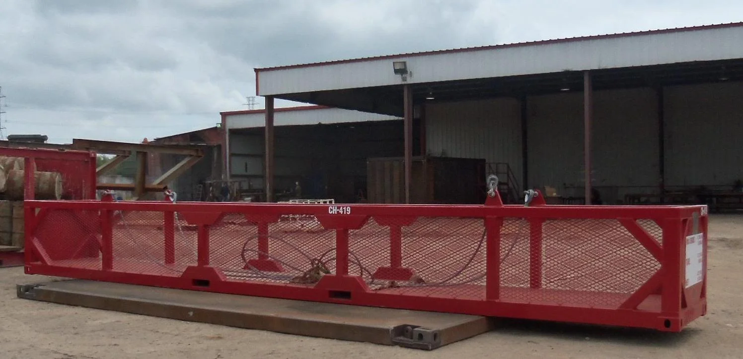 FABRICATION | Skids | Baskets | Stairs | Handrails — CONTAINERHOUSE
