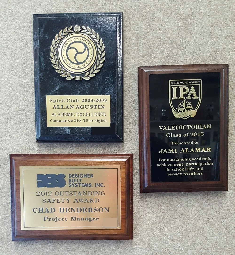 Plaques — Awardline