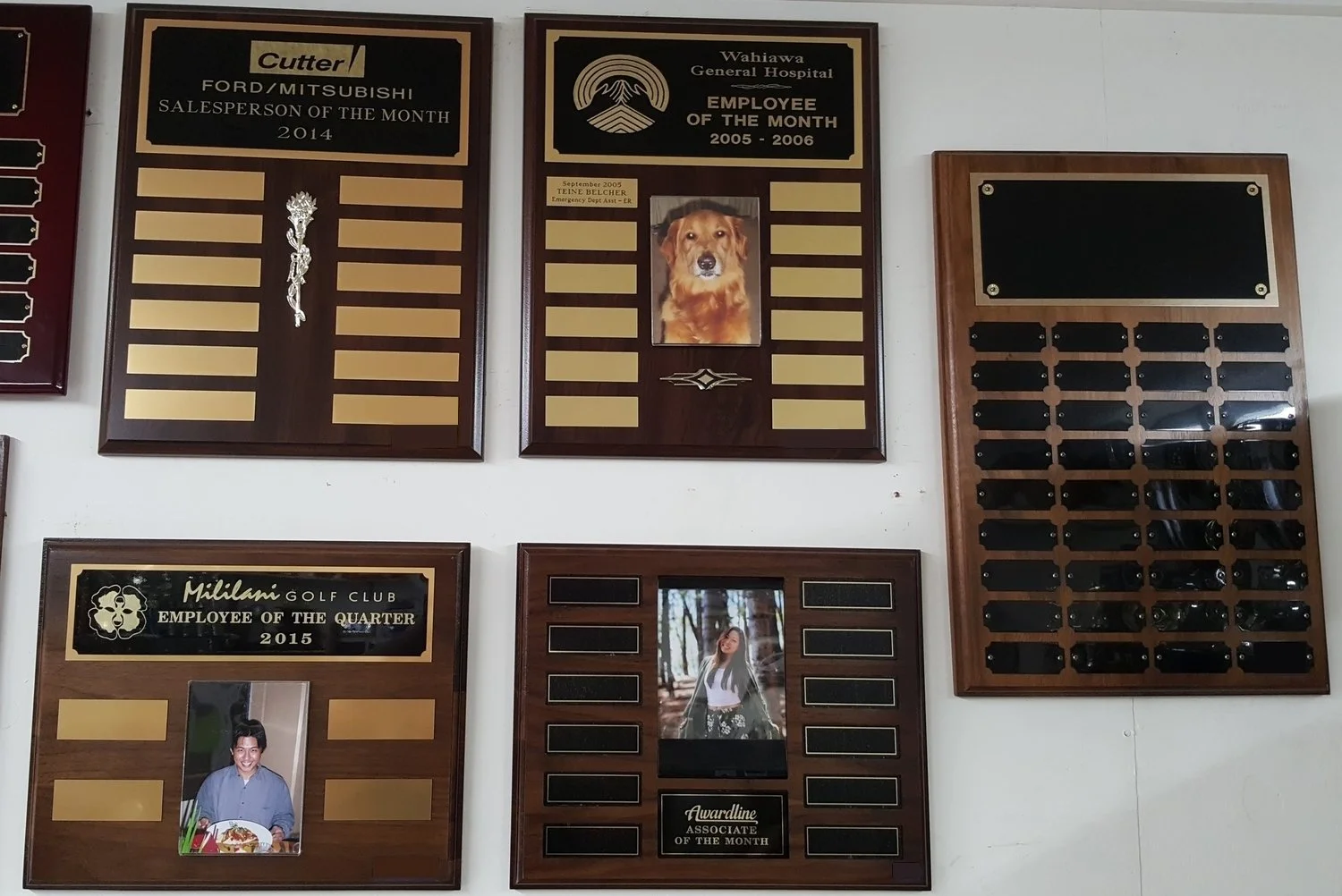 Plaques — Awardline