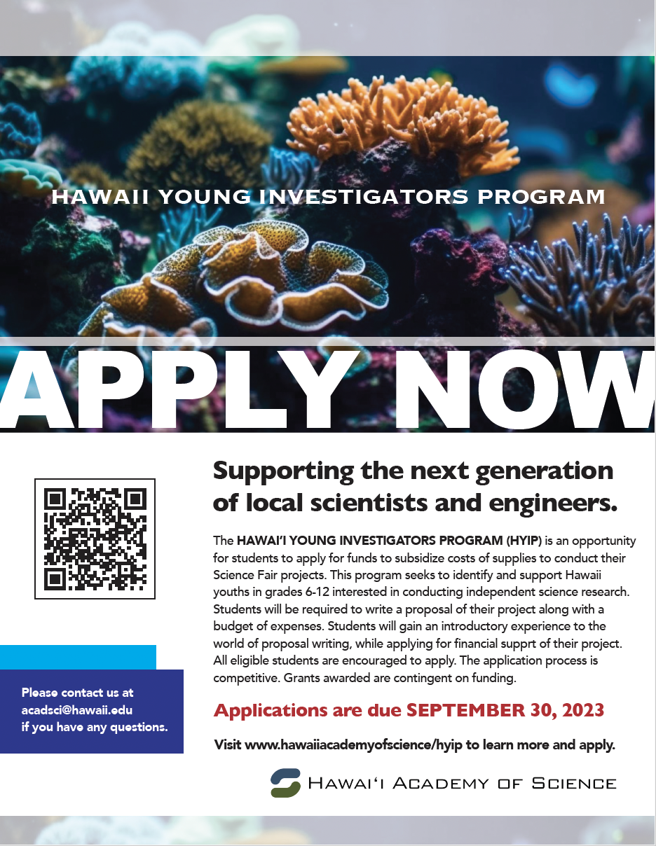 Events — Hawaii Academy of Science