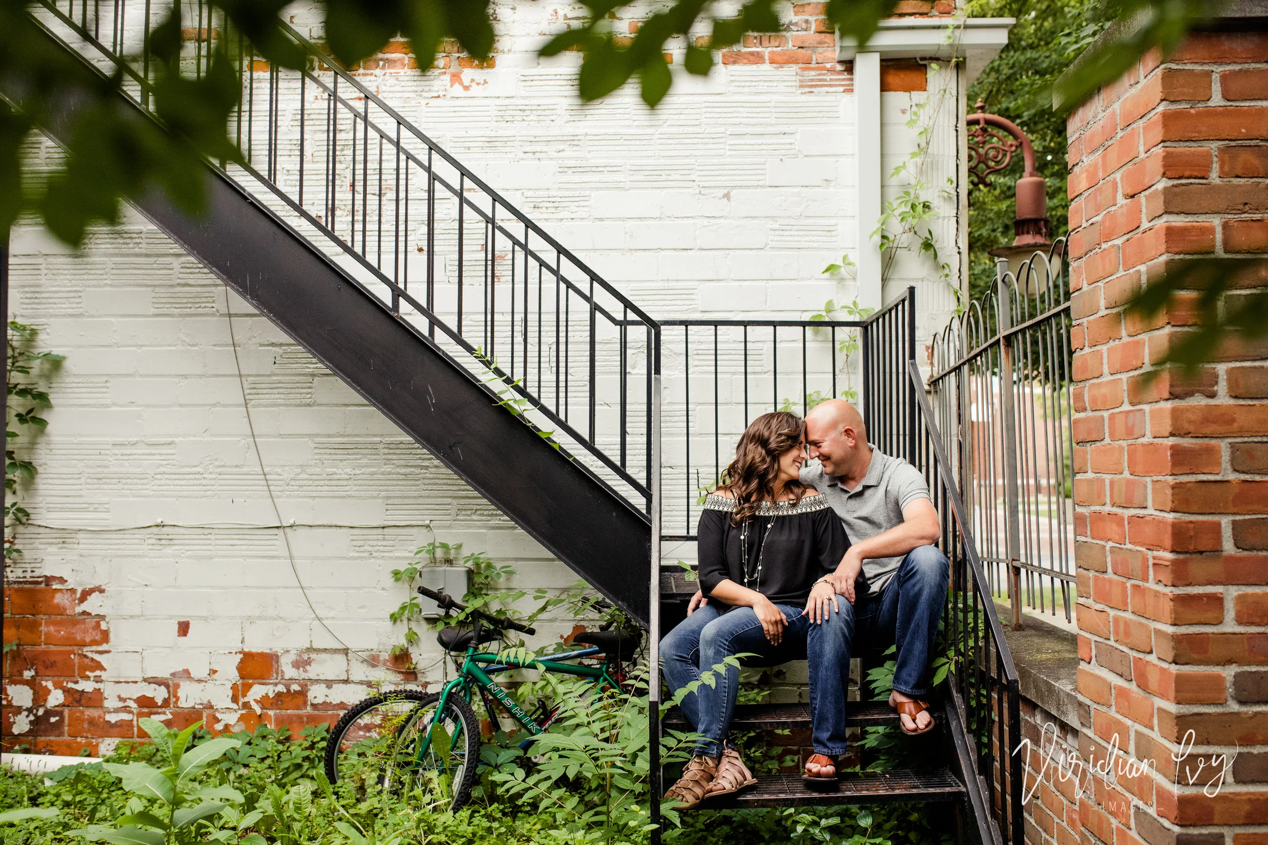 Nichole + Ryan | Downtown Maumee | Ohio Engagement Photographer ...