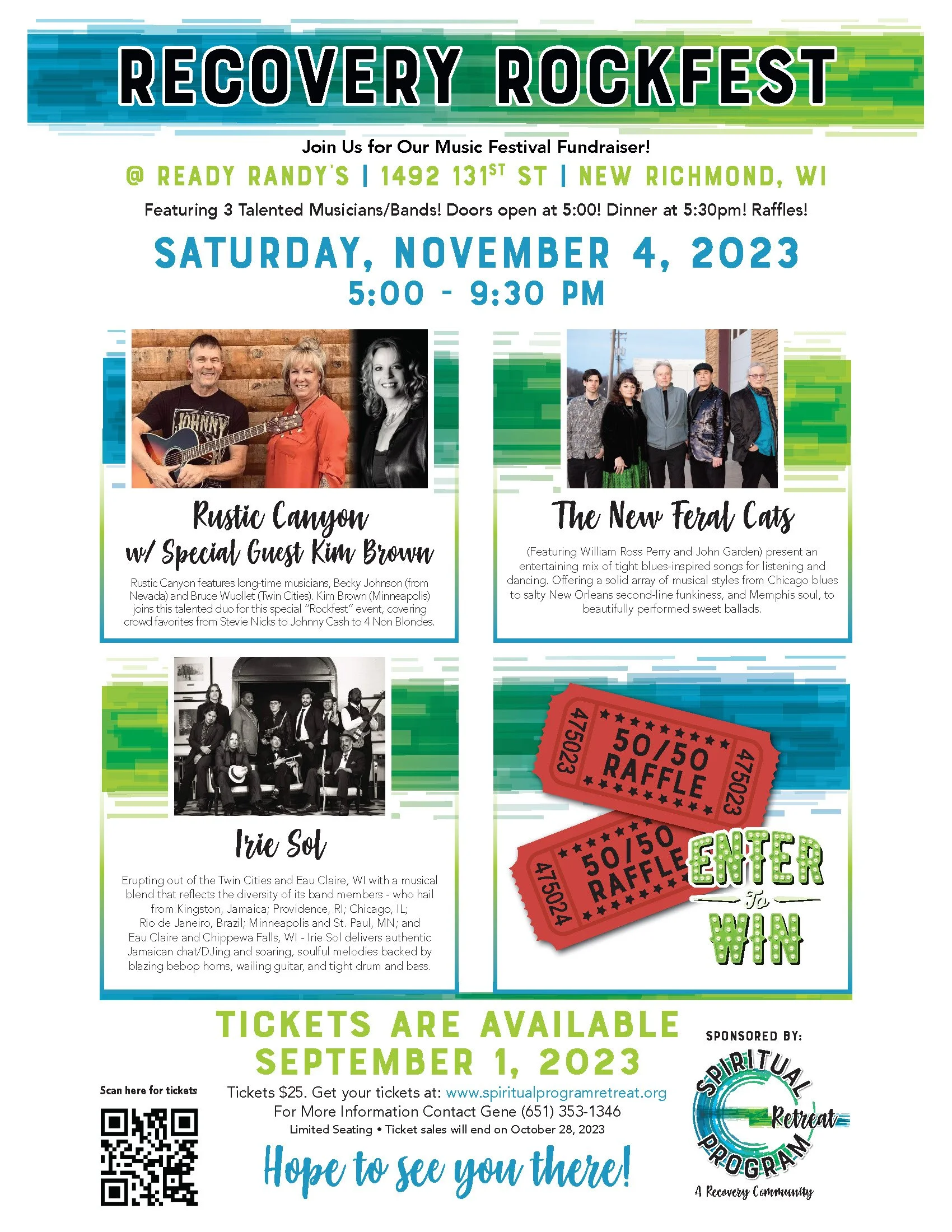 Recovery Rockfest - Saturday, November 13th, New Richmond, WI ...