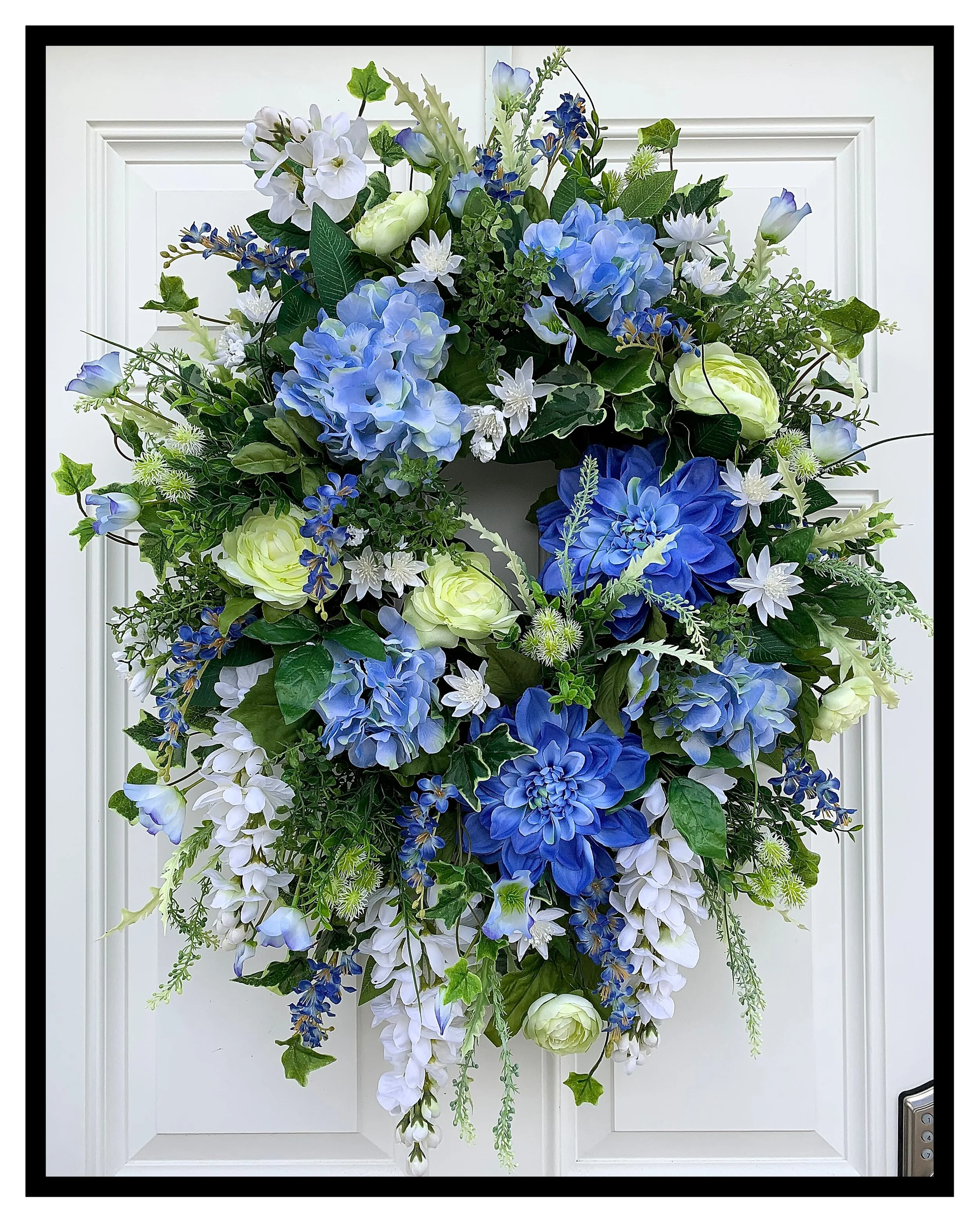 Designer Floral Door Wreaths | Decorative Front Door Wreaths | Home ...