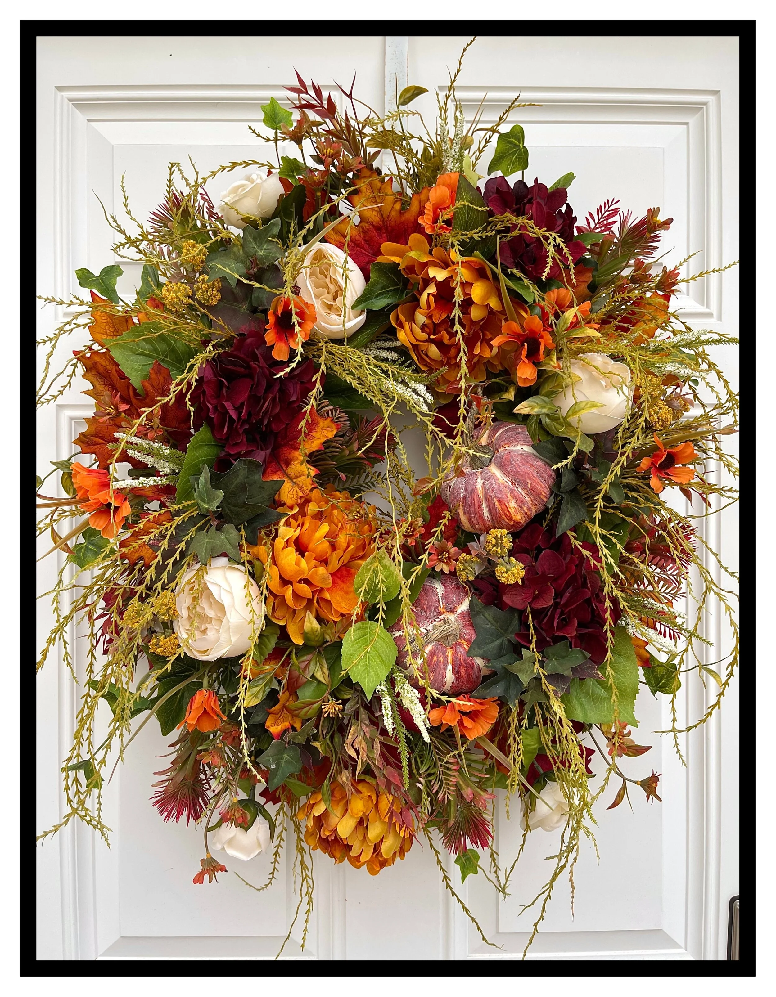 Fall Door Wreaths | Autumn Front Door Swags | Fall Wreath ...