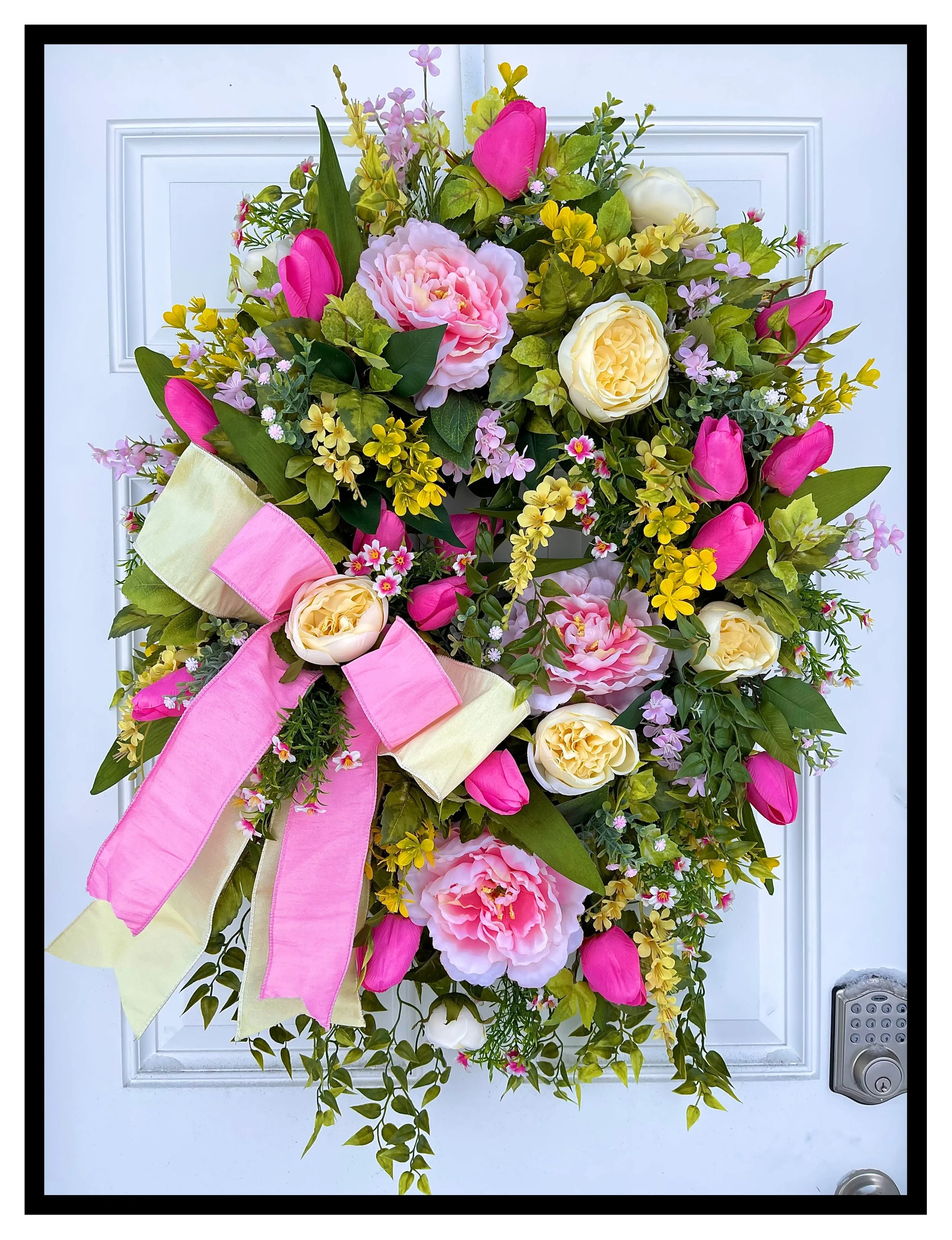 Designer Floral Door Wreaths | Decorative Front Door Wreaths | Home ...