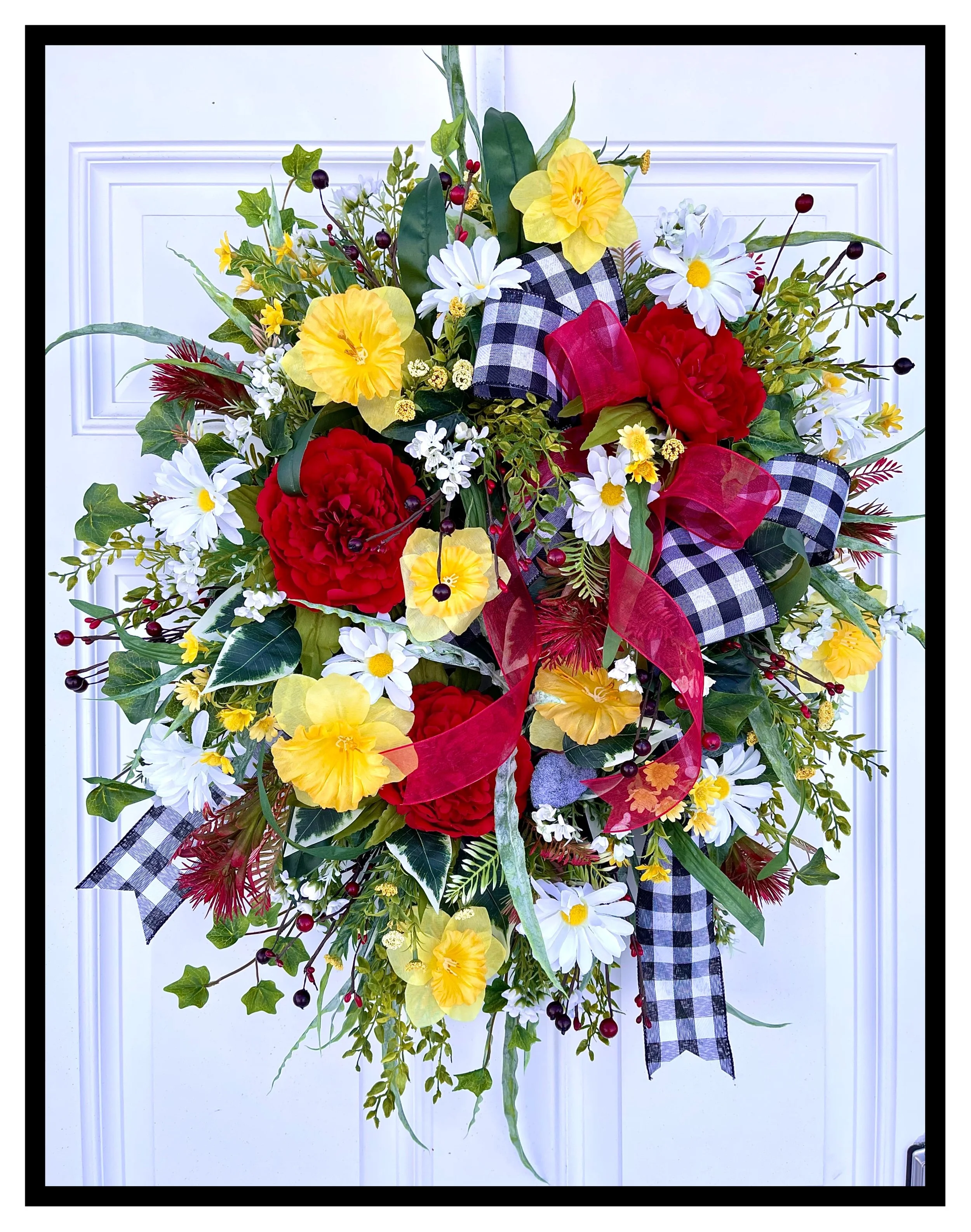 Designer Floral Door Wreaths | Decorative Front Door Wreaths | Home ...