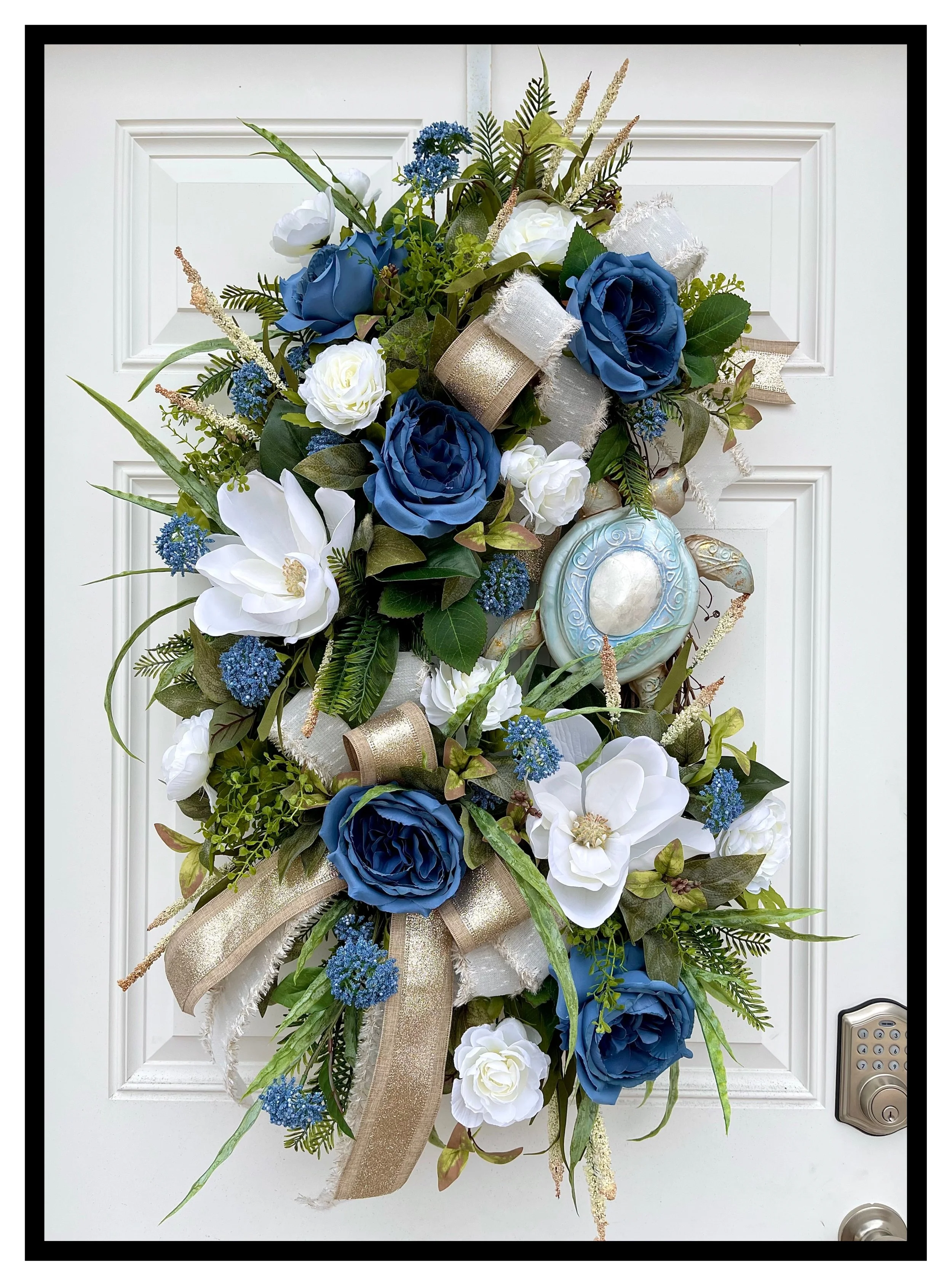 Designer Floral Door Wreaths | Decorative Front Door Wreaths | Home ...