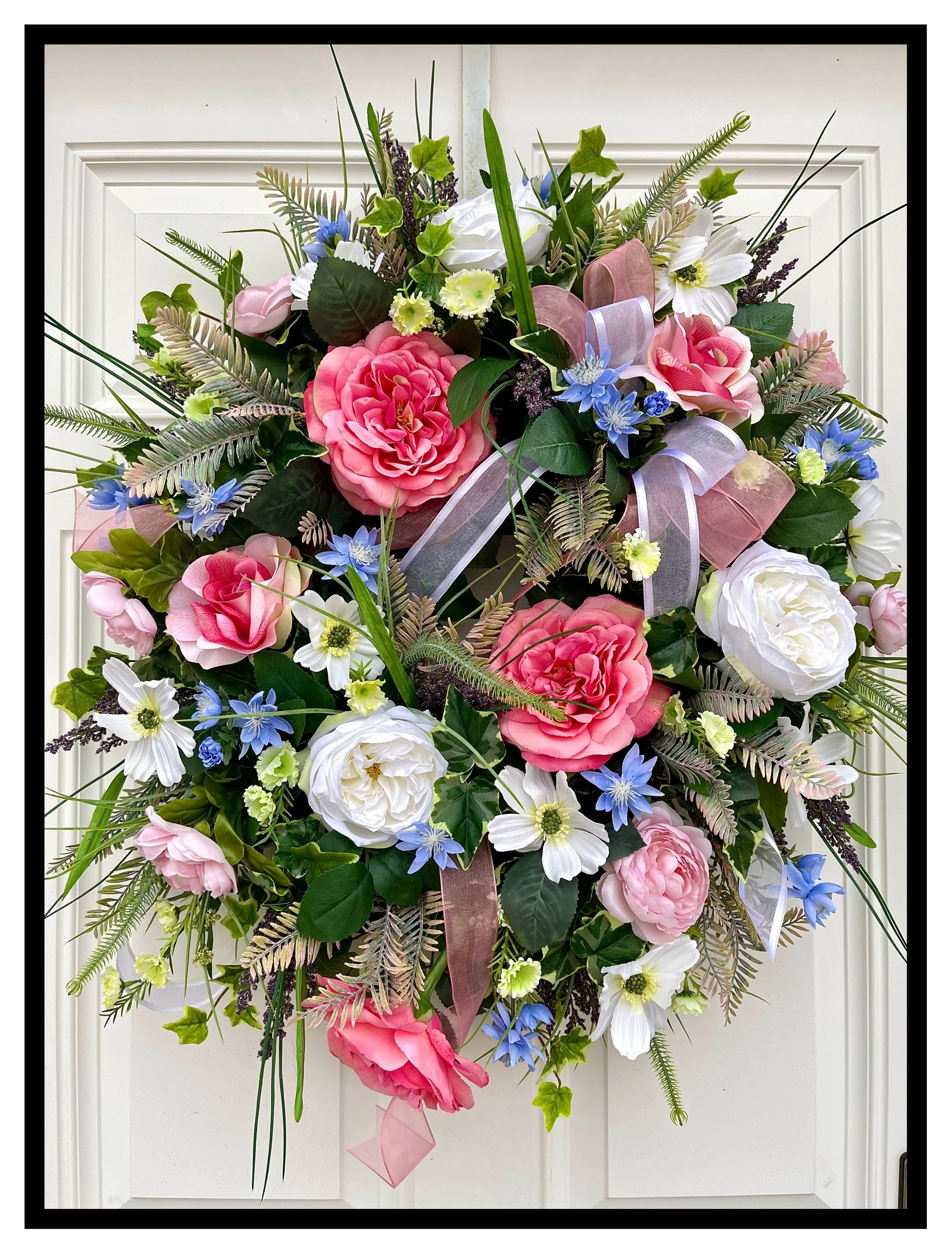 Designer Floral Door Wreaths | Decorative Front Door Wreaths | Home ...