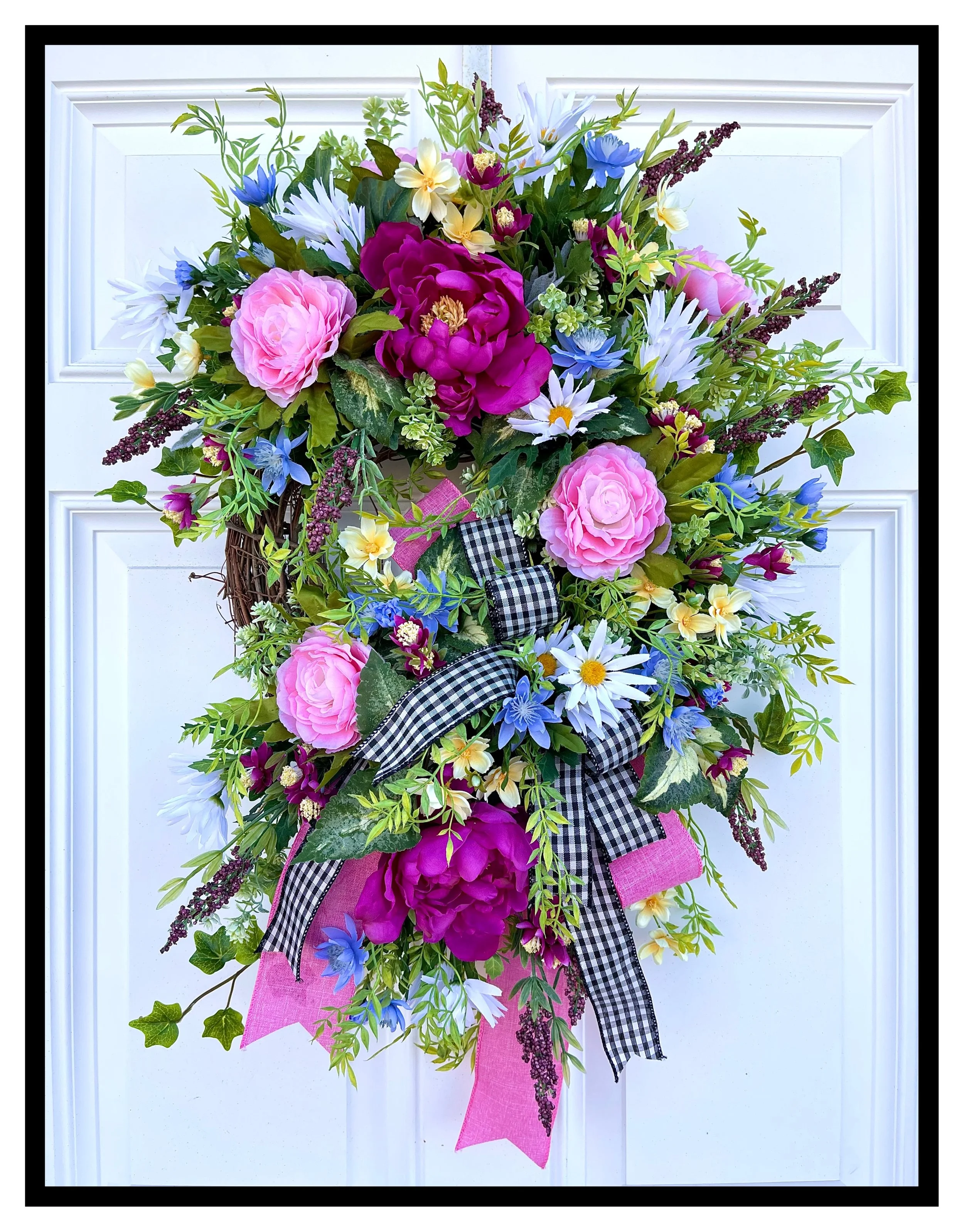 Designer Floral Door Wreaths | Decorative Front Door Wreaths | Home ...