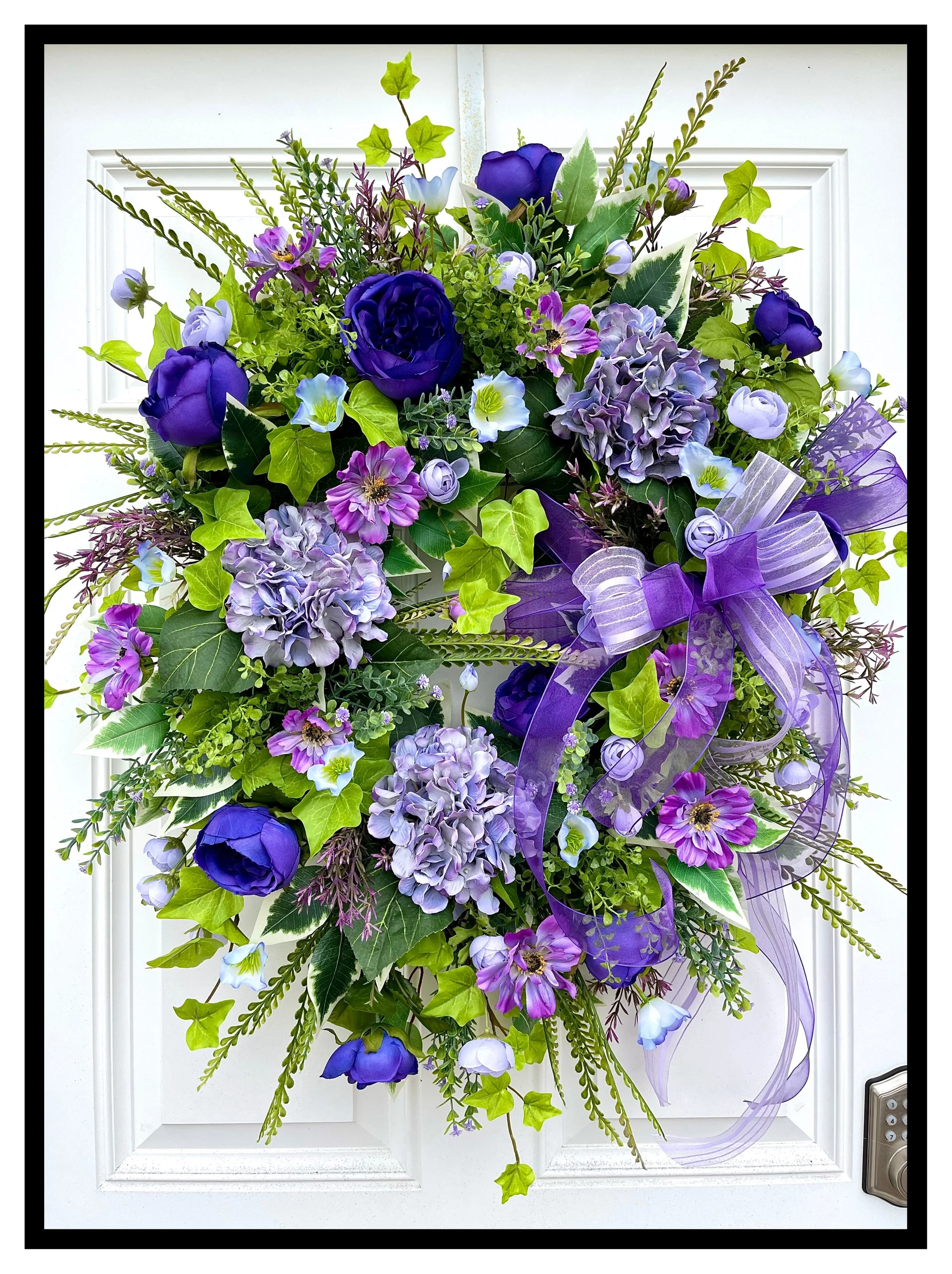Designer Floral Door Wreaths | Decorative Front Door Wreaths | Home ...