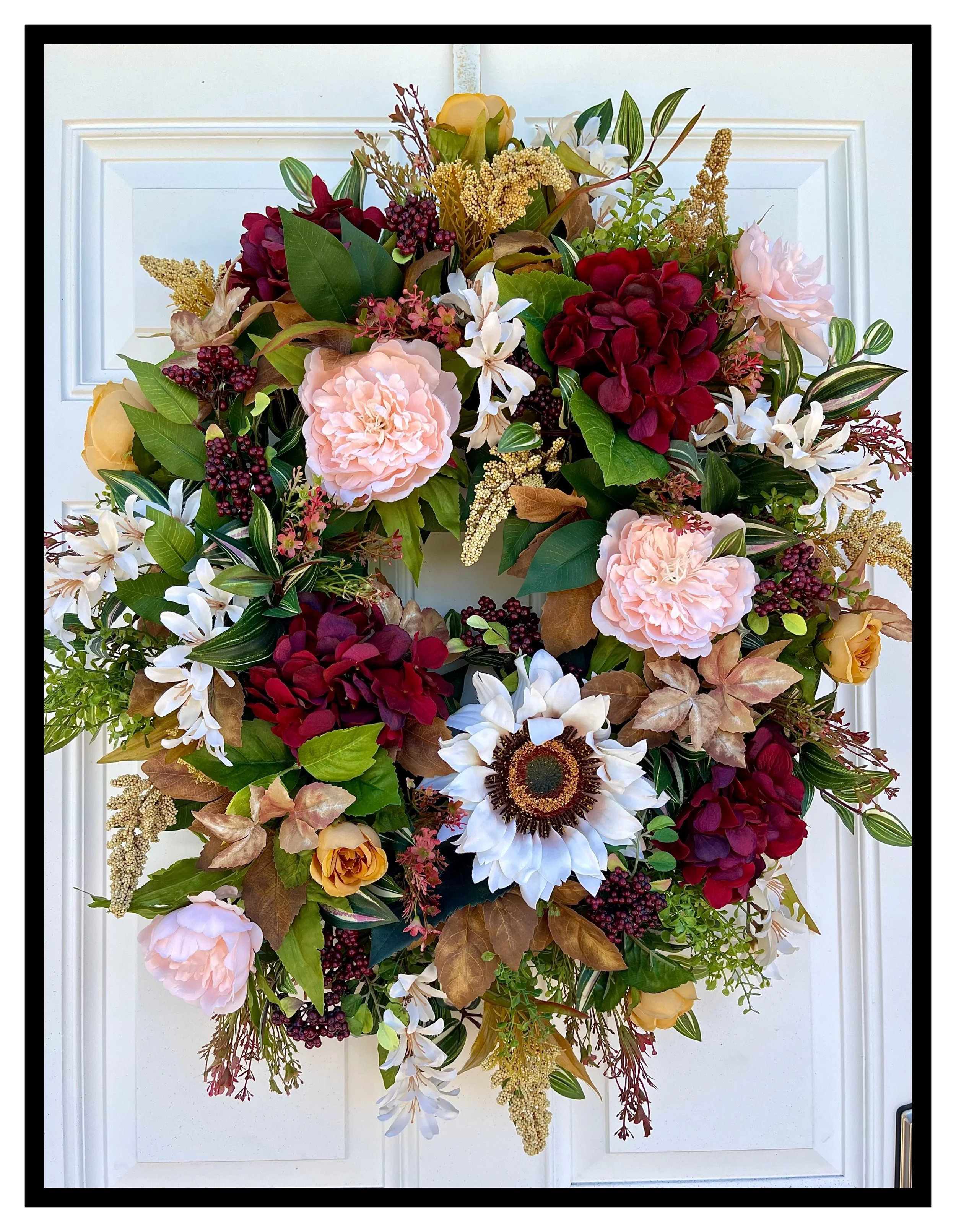 Door Wreaths | Designer Wreaths | Decorative Front Door Wreath | Sugar ...