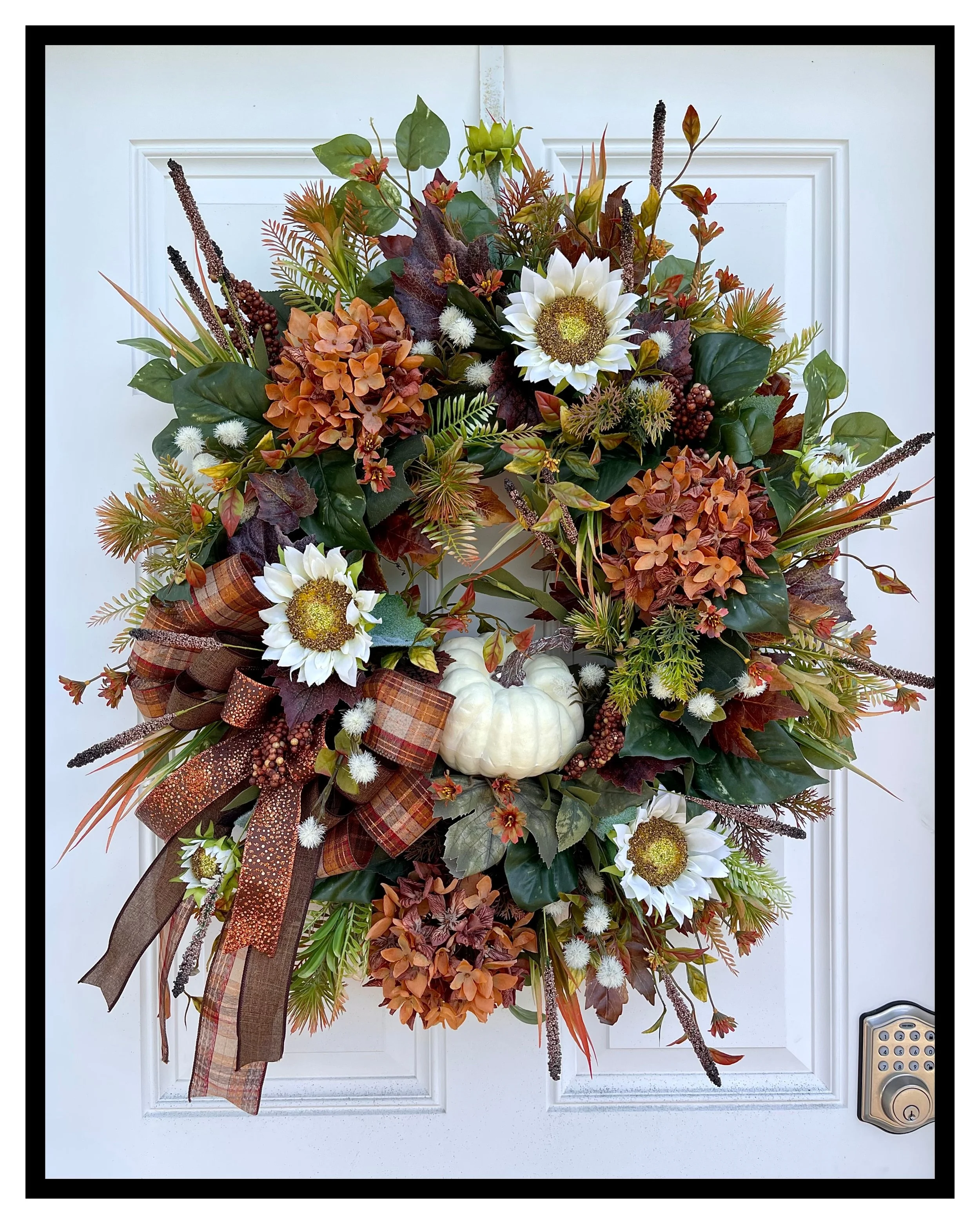 Fall Door Wreaths | Autumn Front Door Swags | Fall Wreath ...