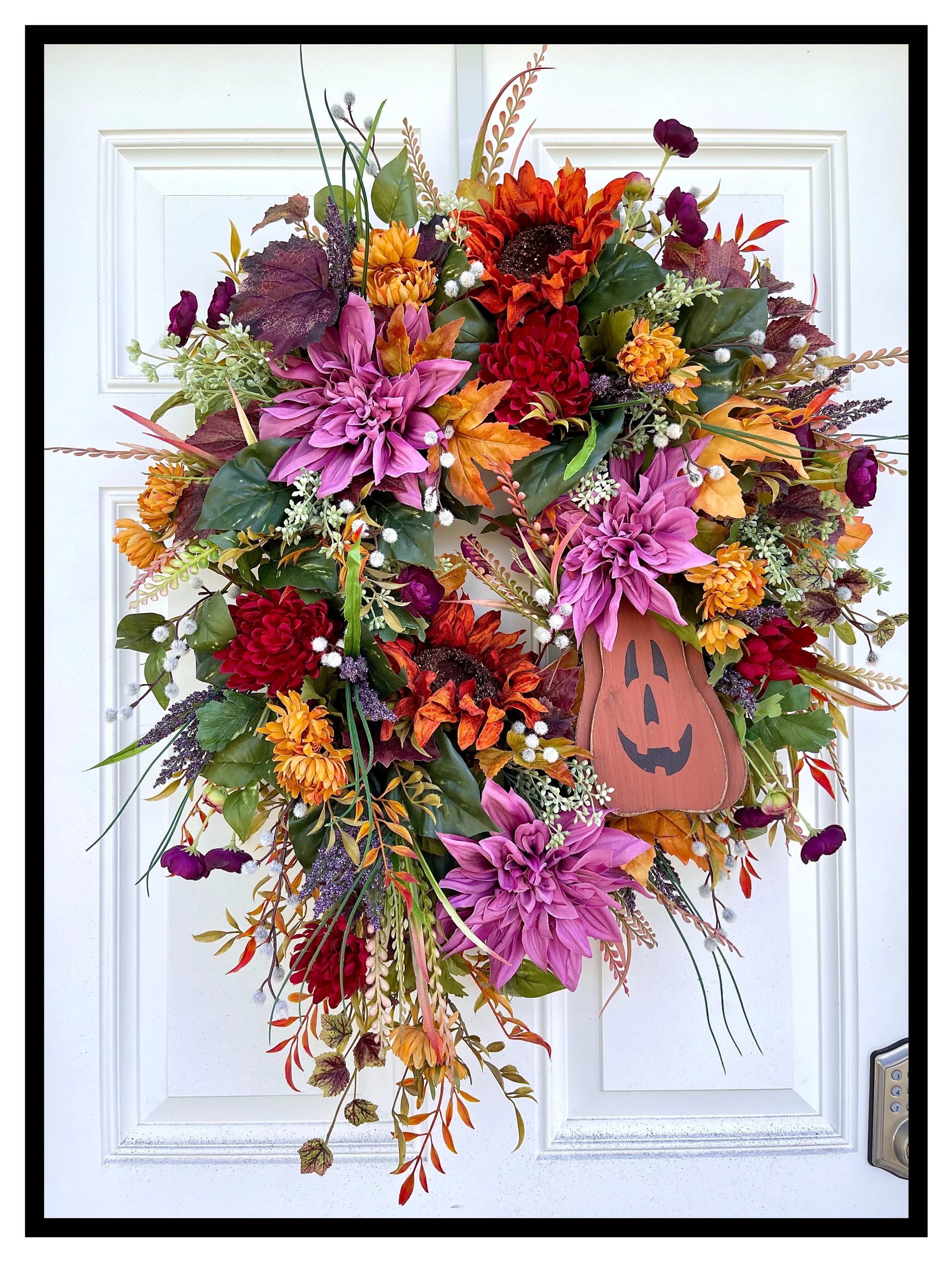 Fall Door Wreaths | Autumn Front Door Swags | Fall Wreath ...
