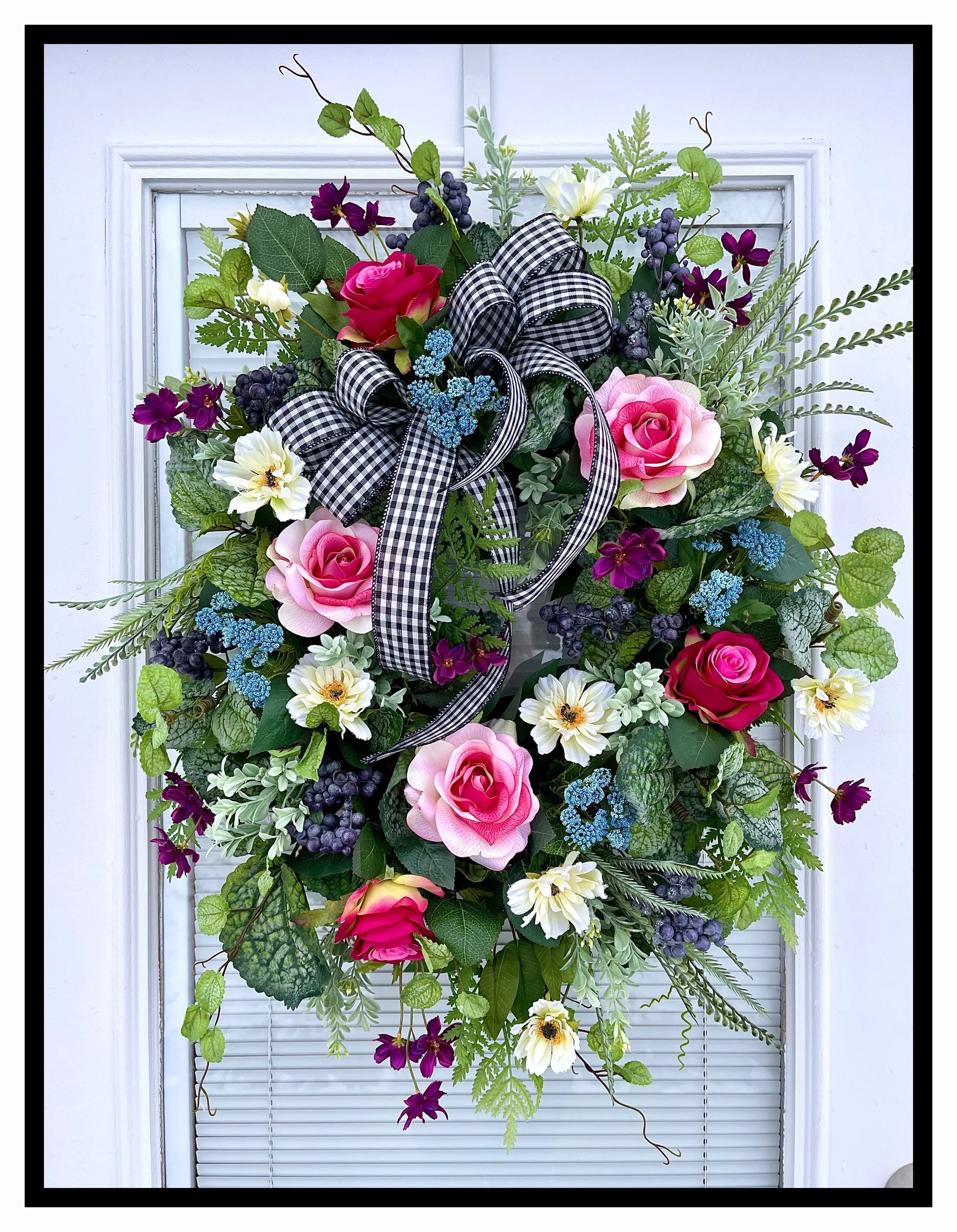 Door Wreaths | Designer Wreaths | Decorative Front Door Wreath | Sugar ...