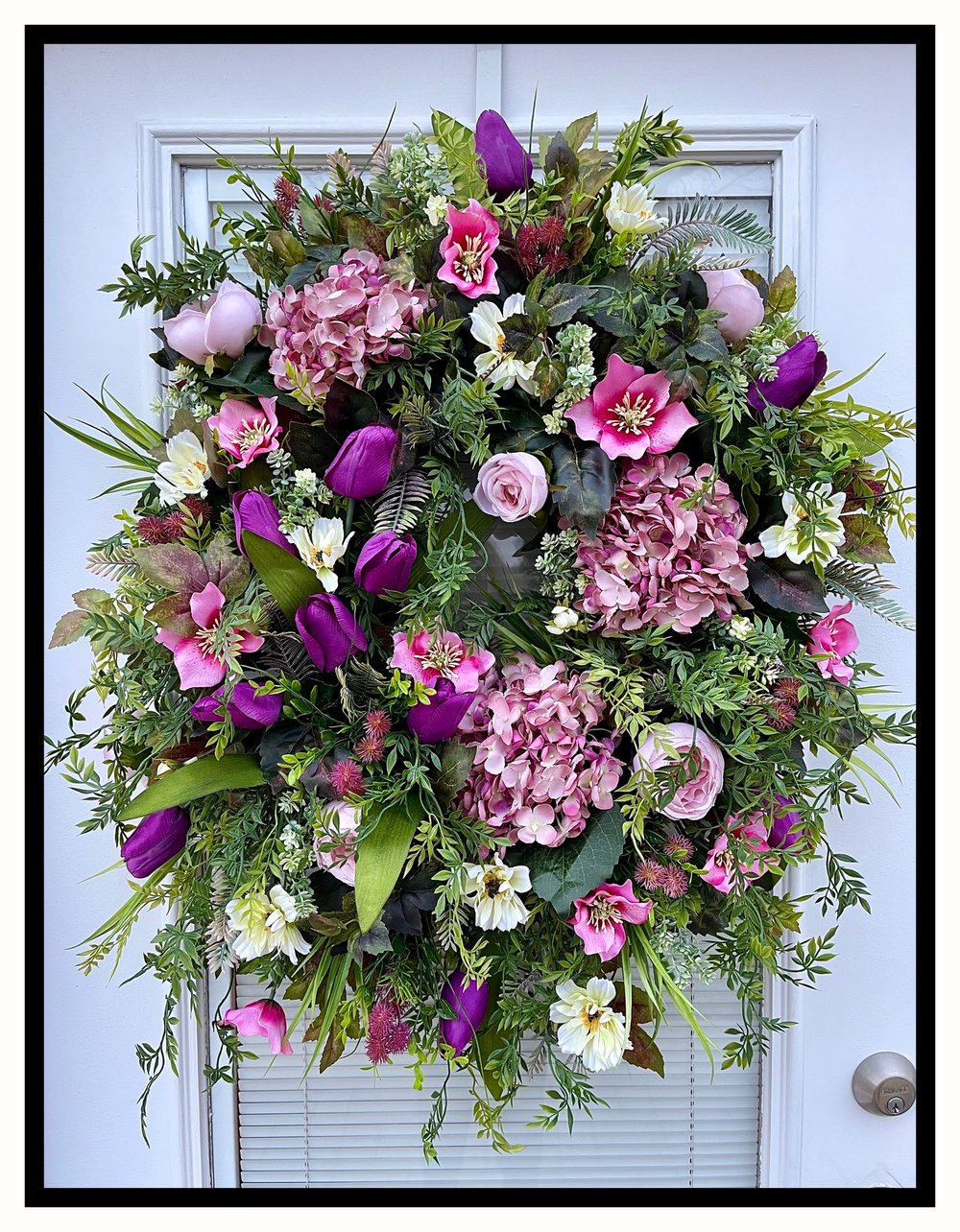 Spring Door Swags