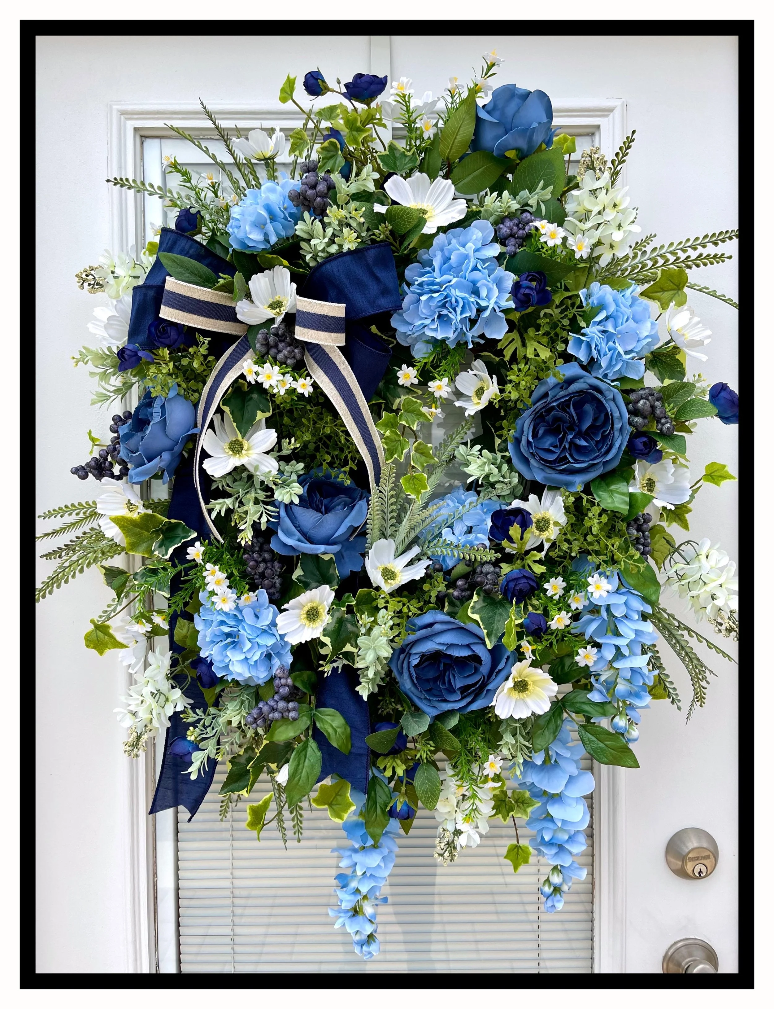 Designer Floral Door Wreaths | Decorative Front Door Wreaths | Home ...