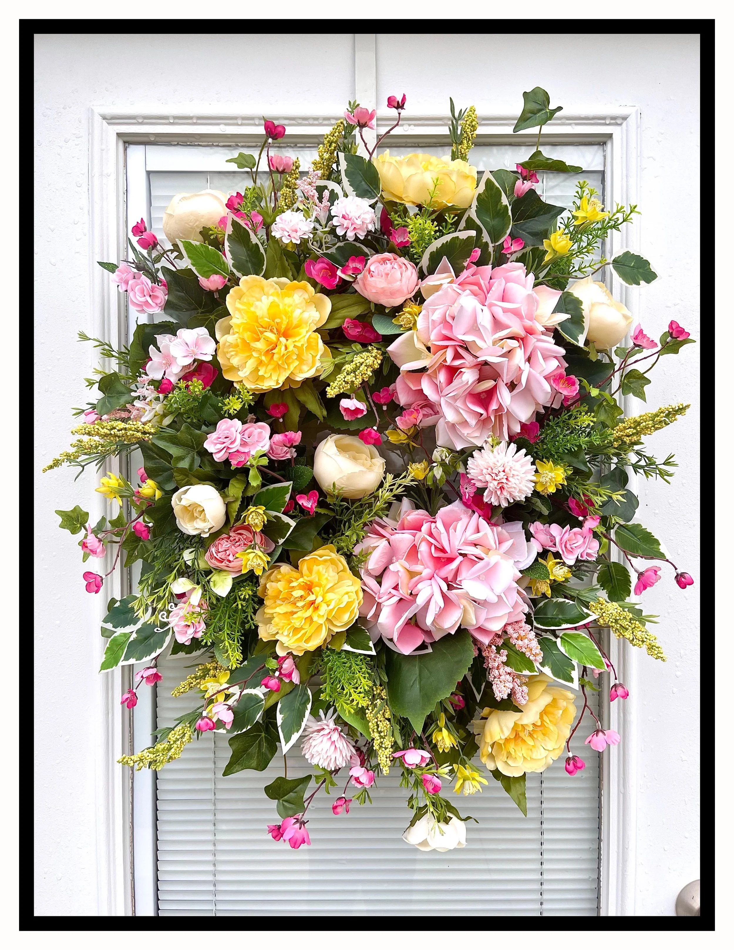 Designer Floral Door Wreaths | Decorative Front Door Wreaths | Home ...