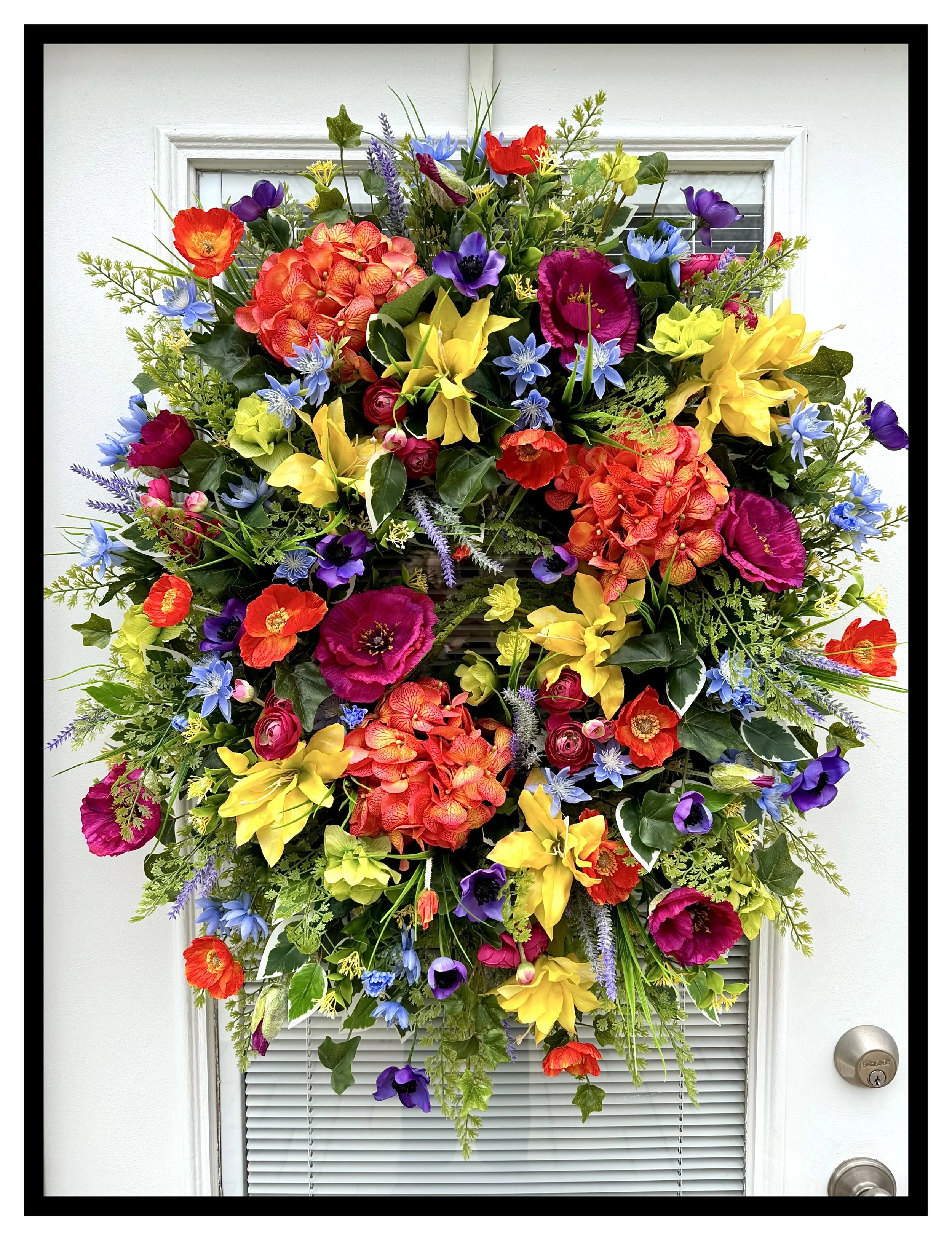 Designer Floral Door Wreaths | Decorative Front Door Wreaths | Home ...