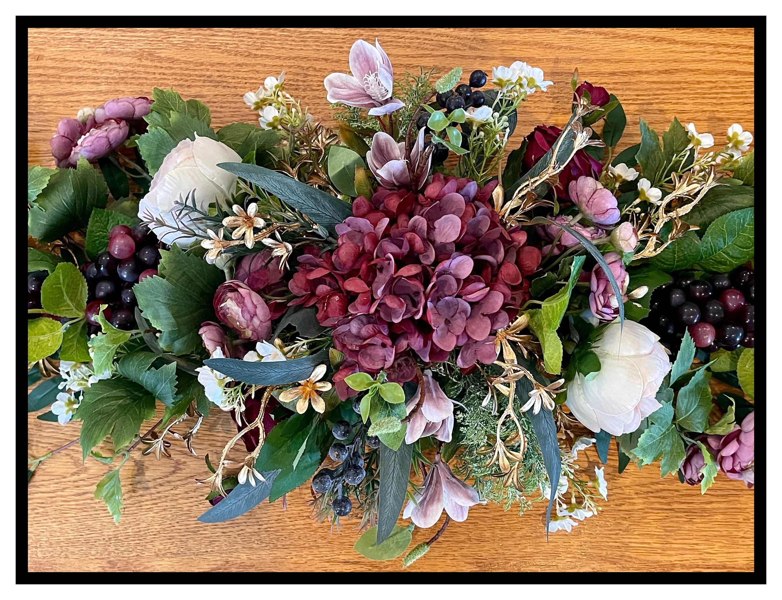 Table Swag Centerpiece | Wedding Decorations | Sugar Creek Home Decor