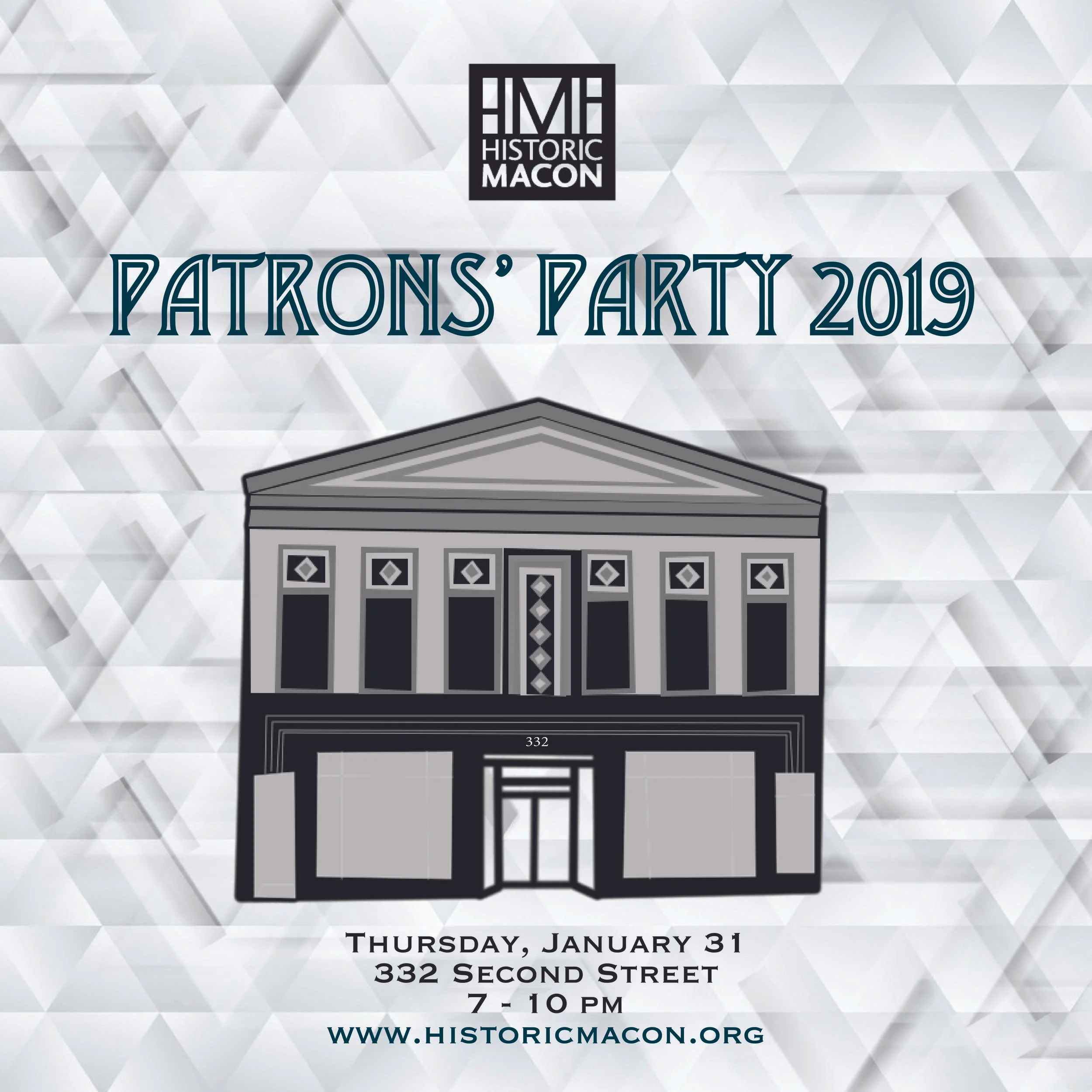 Annual Patrons' Party — Historic Macon Foundation