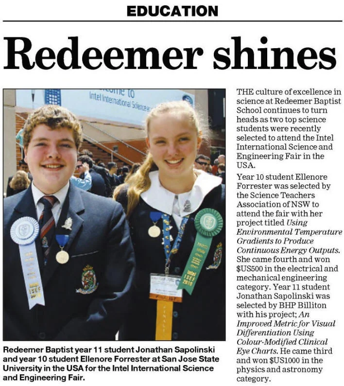 Redeemer Shines — Redeemer Baptist School