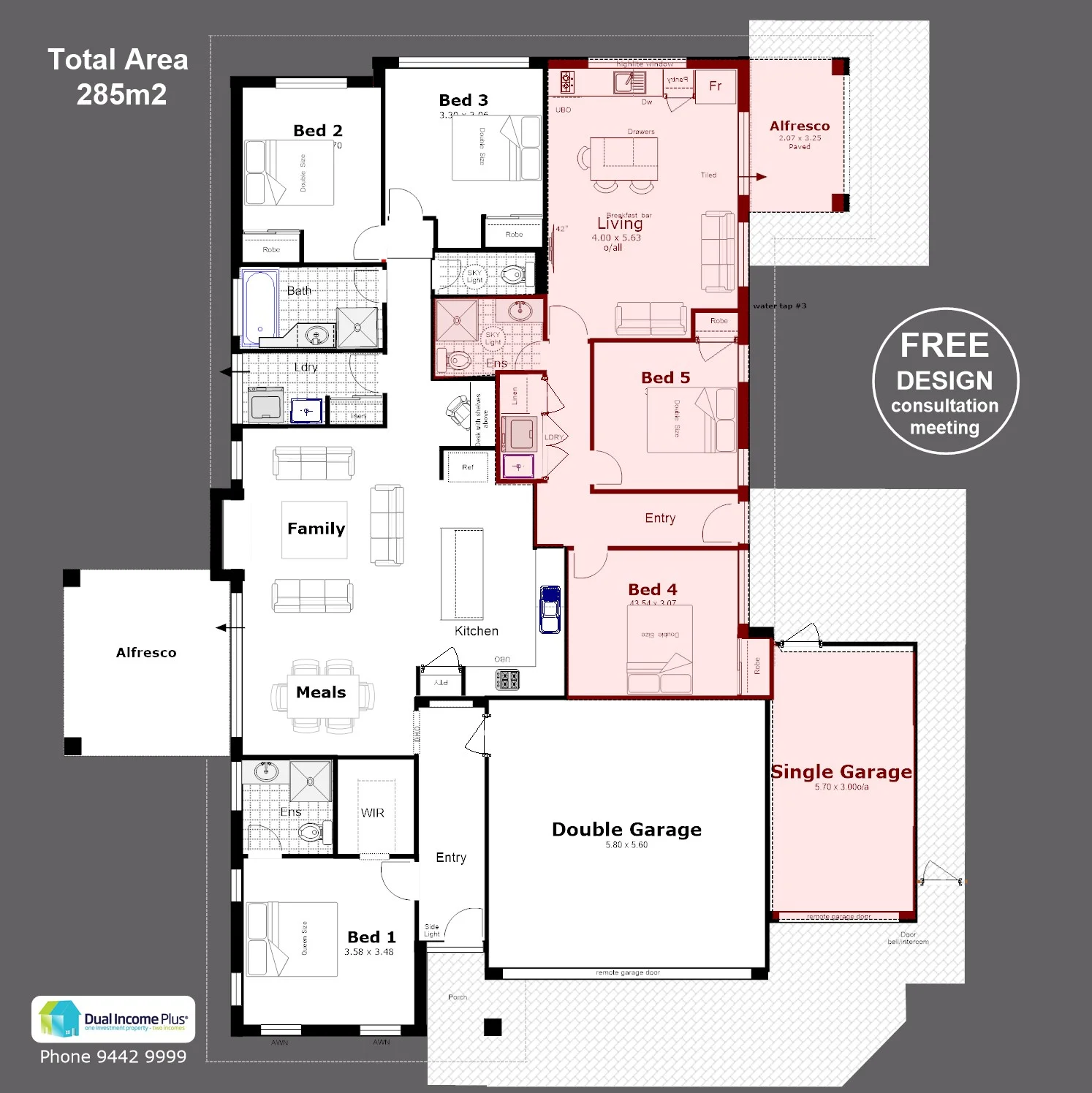 Dual Key Home Designs