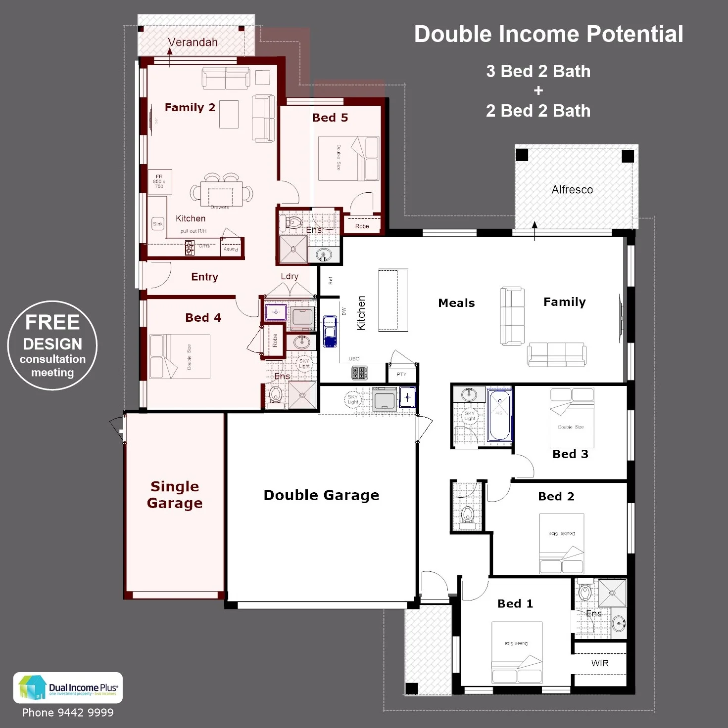 Dual Key Home Designs