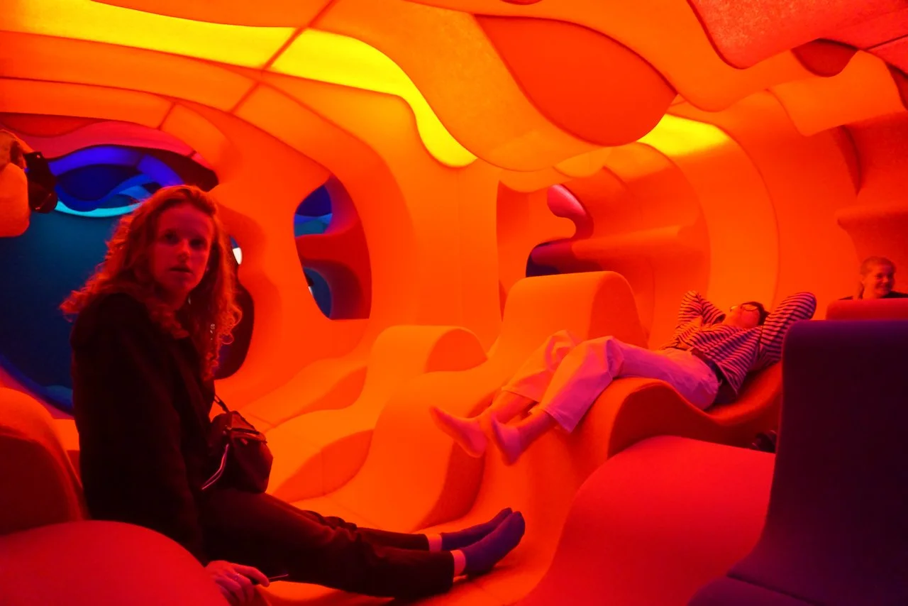 Fantasy Landscape - Verner Panton — witblad