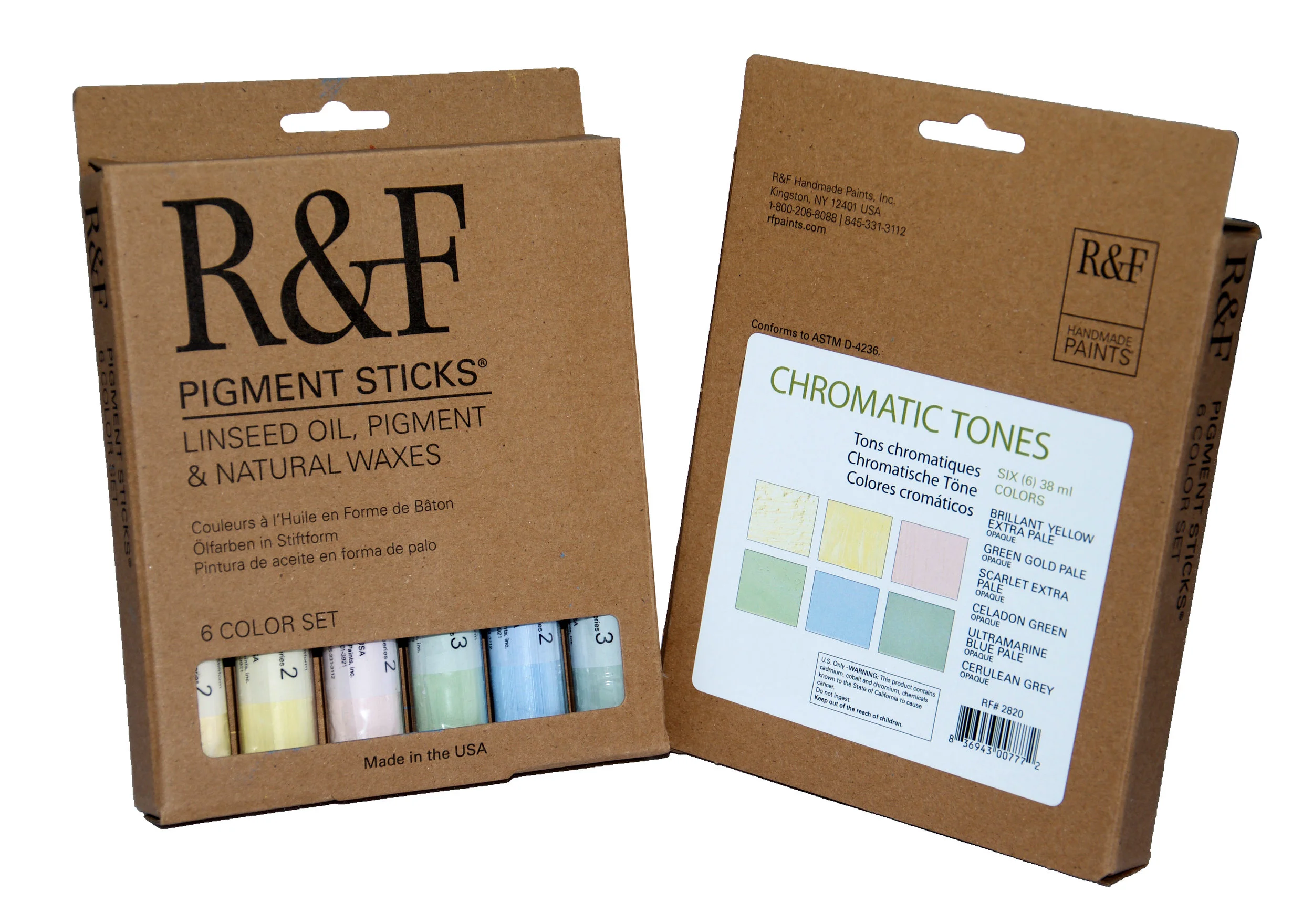 Pigment Stick Sets — R&F Handmade Paints