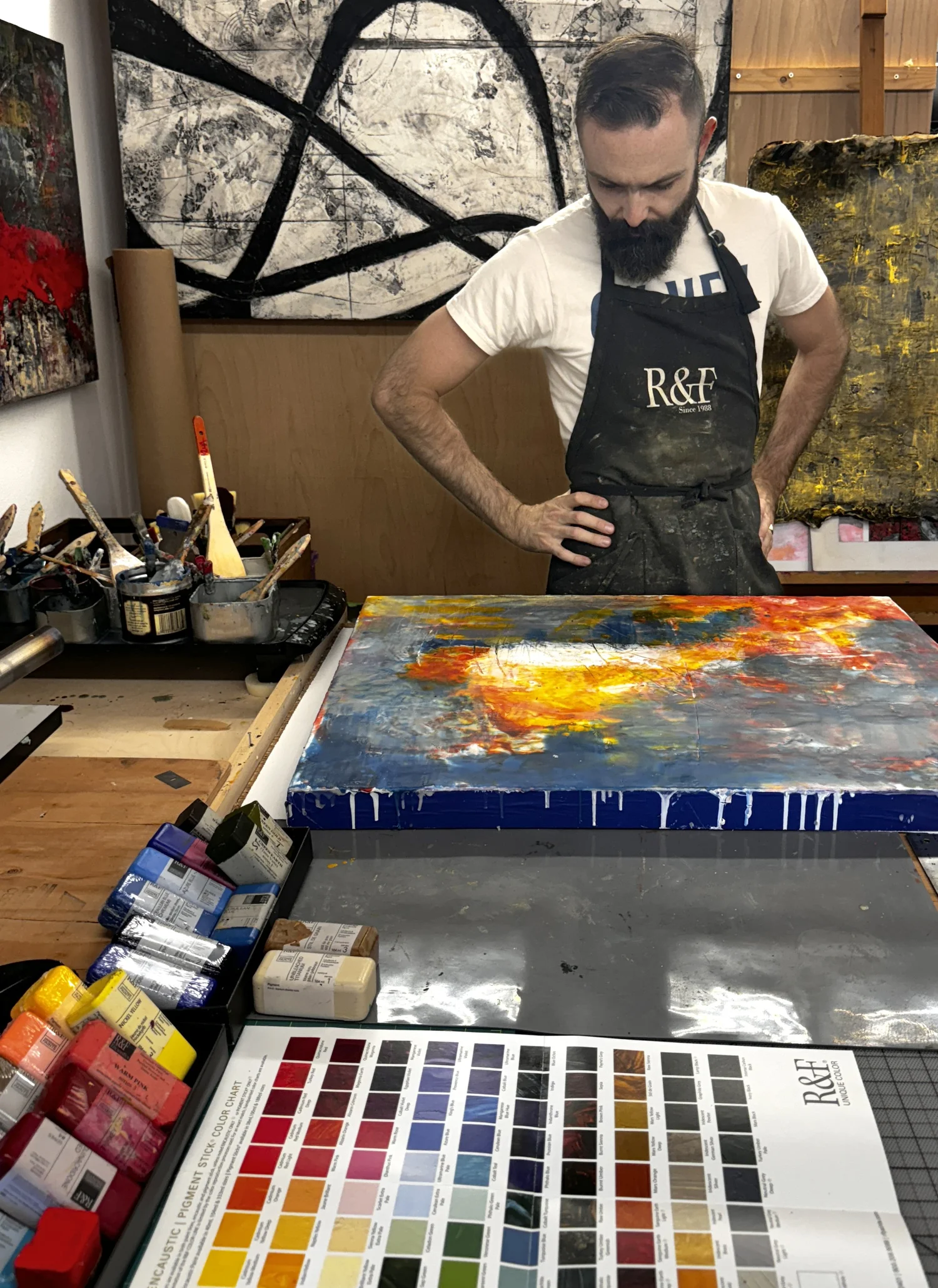 UNIQUE COLOR — R&F Handmade Paints