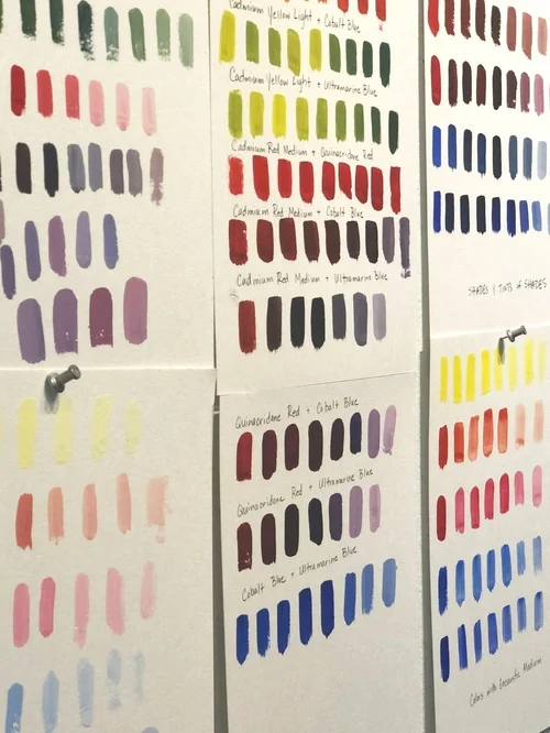 Color Mixing with Debra Claffey and Susan Stover — R&F Handmade Paints