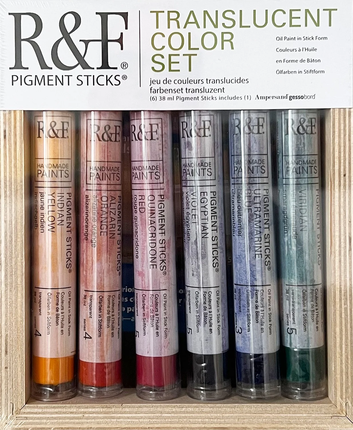 Pigment Stick Sets — R&F Handmade Paints