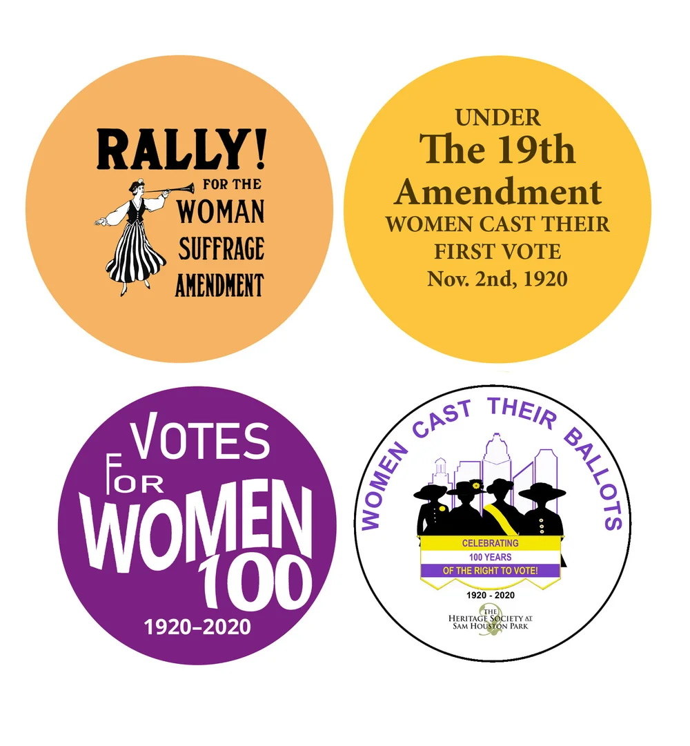 Suffrage Exhibit — The Heritage Society