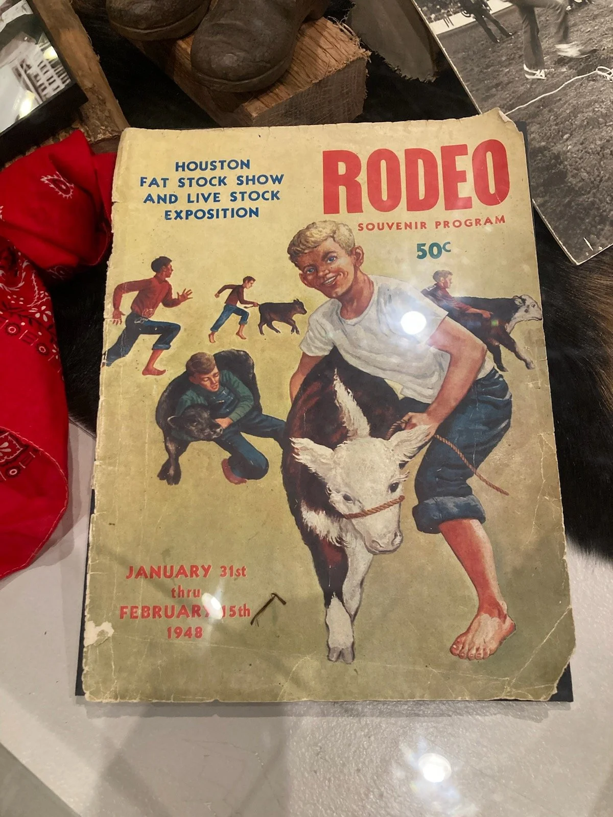 Past: Houston Livestock Show & Rodeo HLSR Exhibit — The Heritage Society