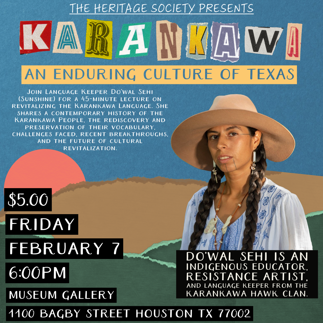 Past: Karankawa Exhibit: An Enduring Culture of Texas — The Heritage ...