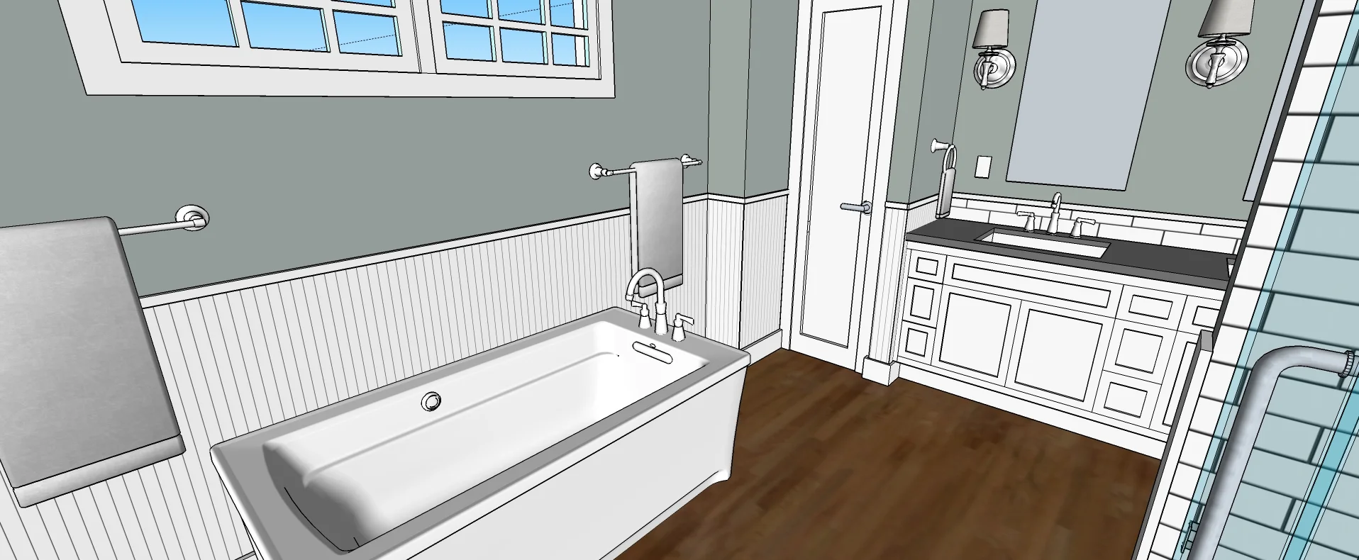 Master Suite Addition: Morton Ave — Rochman Design | Build